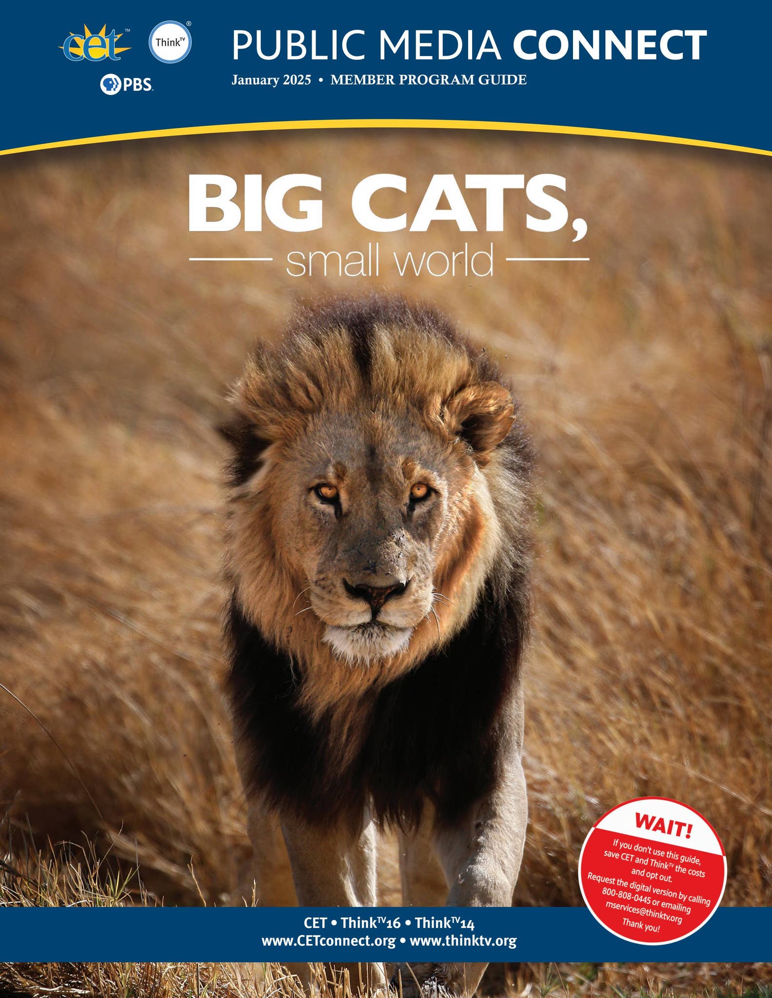 January 2025 Public Media CONNECT Member Program Guide by CET_ThinkTV ...