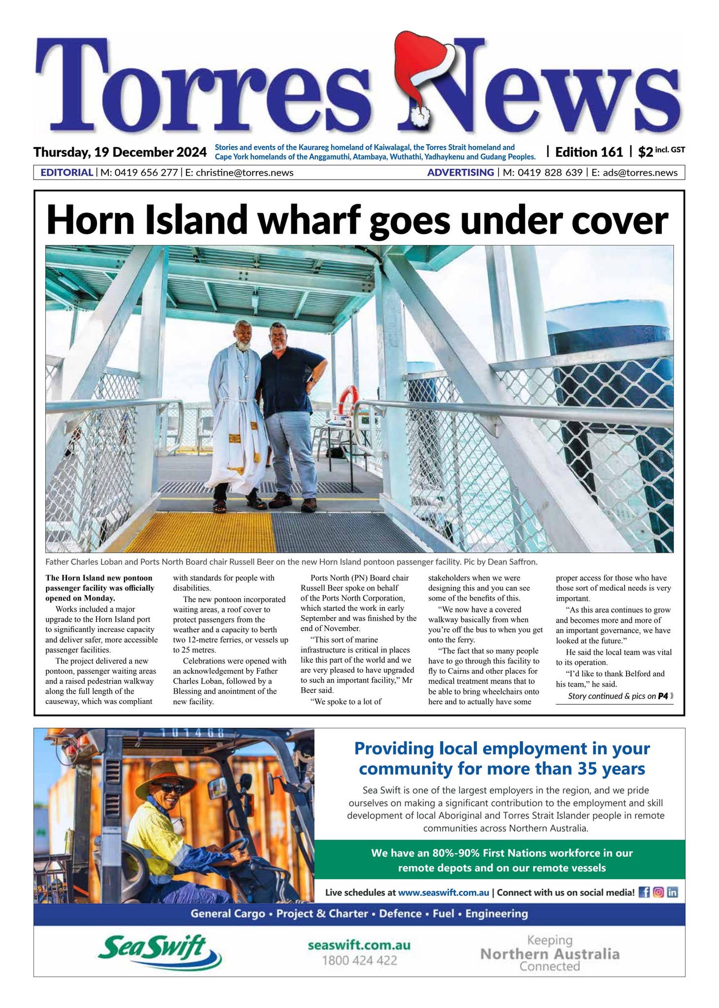 Torres News_Edition 161_19 December 2024 by The Torres News - Issuu