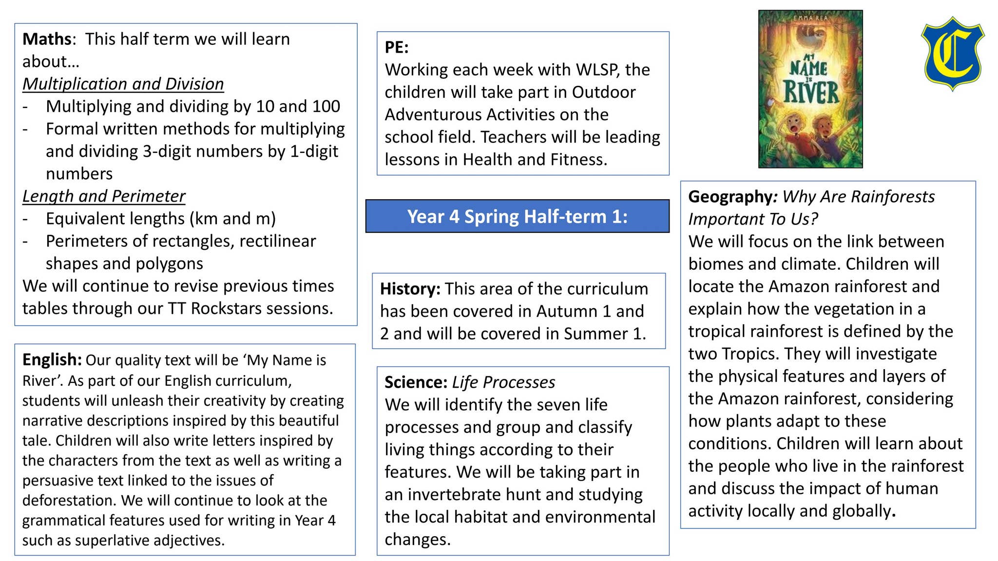 Year 4 Curriculum Overviews 24/25 by Schudio - Issuu