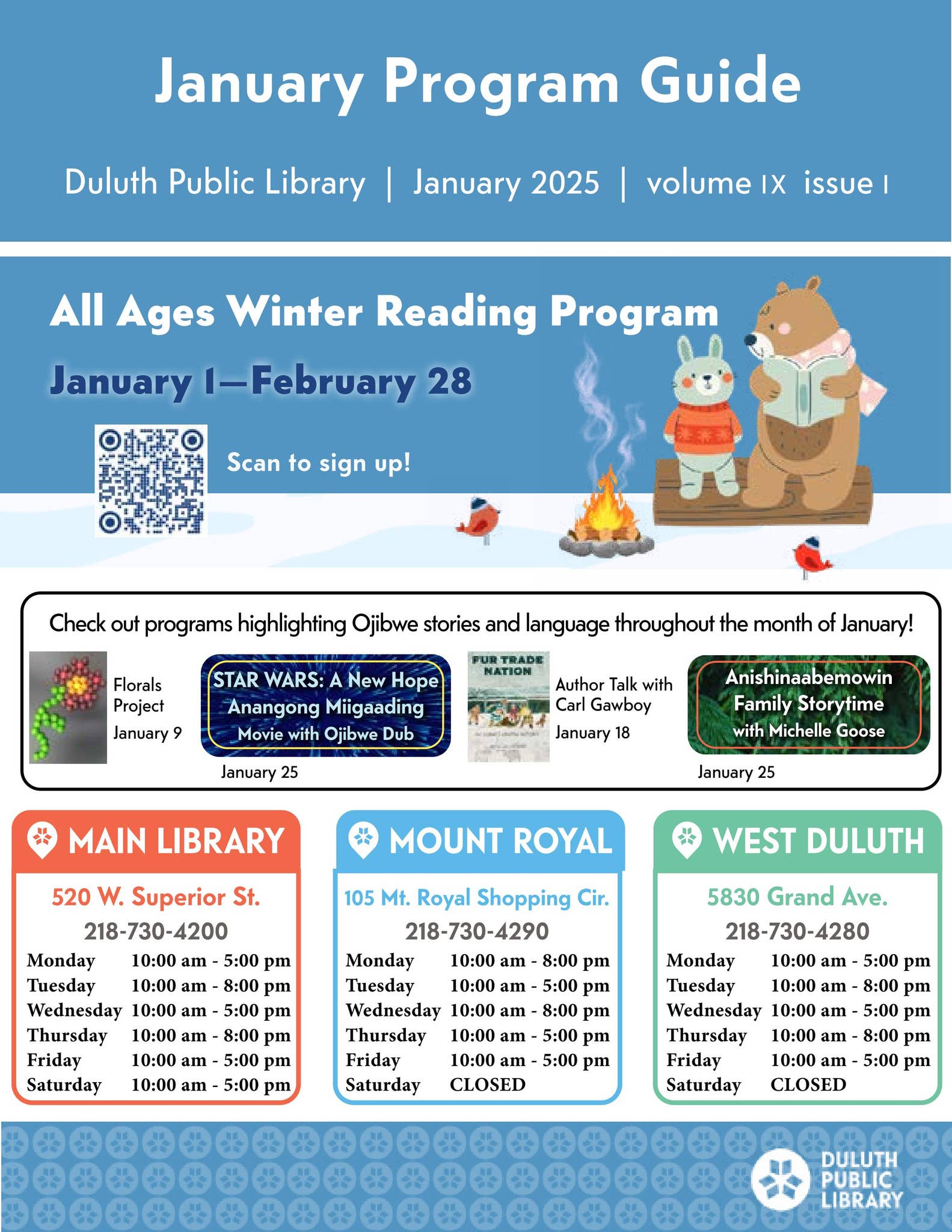 Duluth Public Library January 2025 Program Guide by Duluth Public ...
