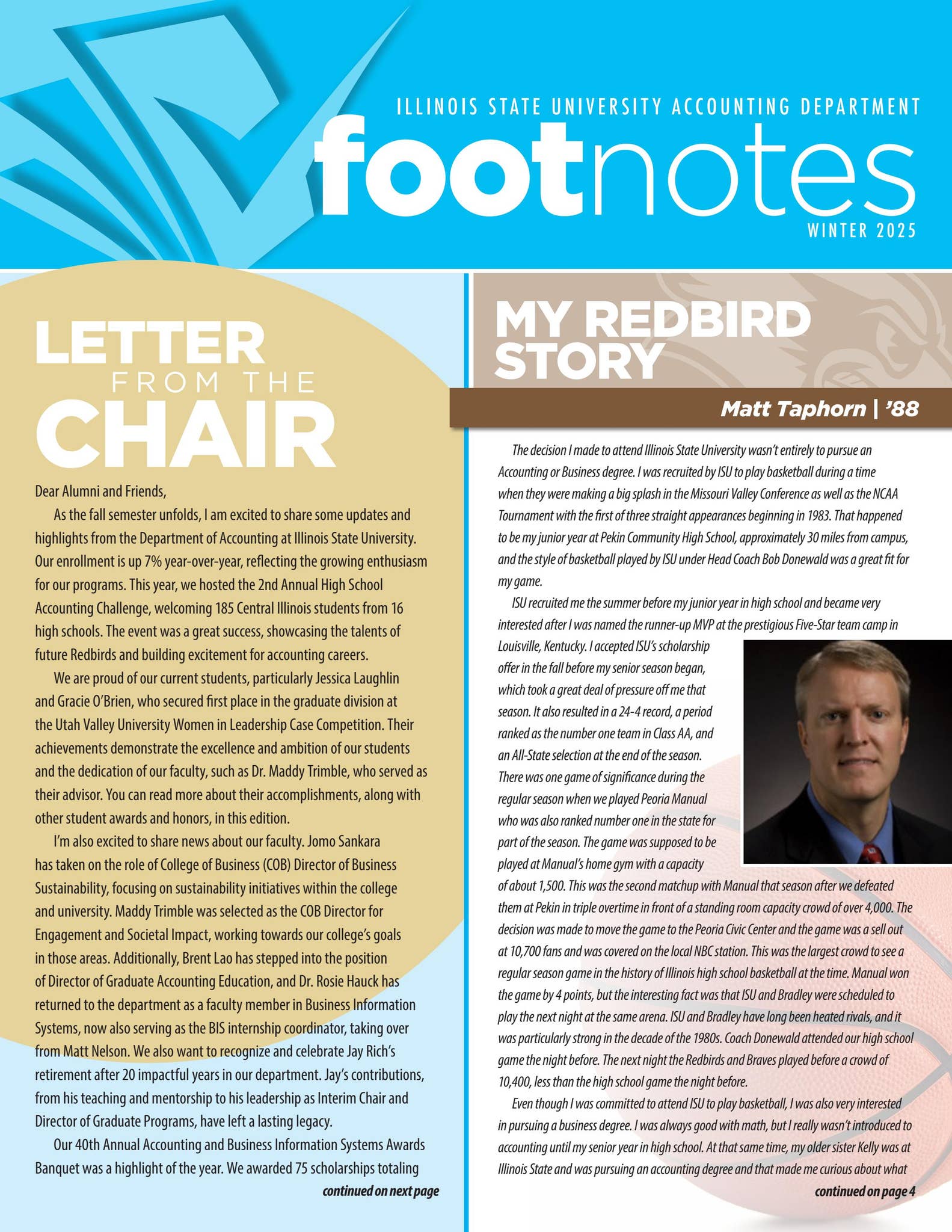 Footnotes - Winter 2024 Accounting Newsletter by BusinessISU - Issuu