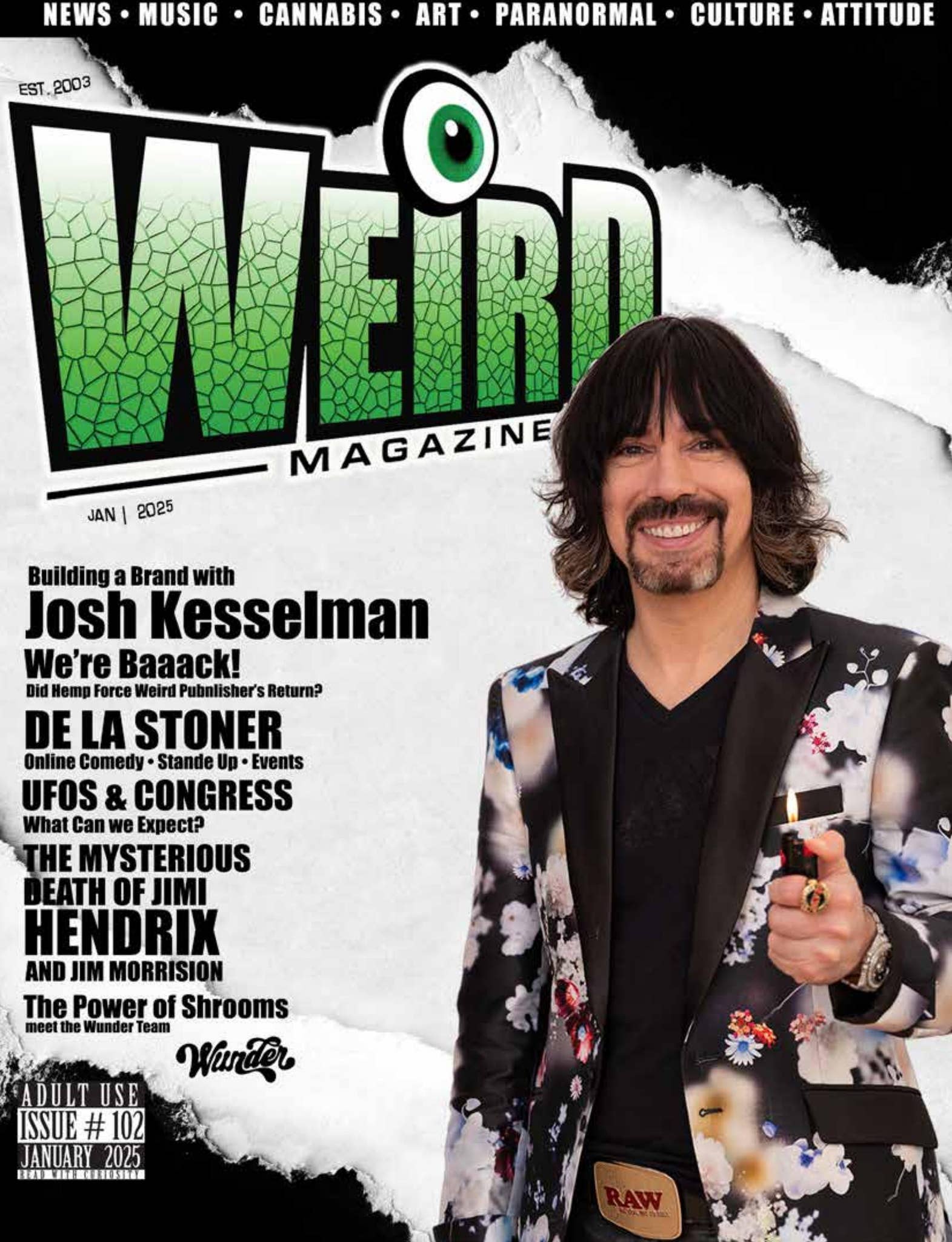 JAN 2025 Weird Magazine by Weird Magazine LLC - Issuu