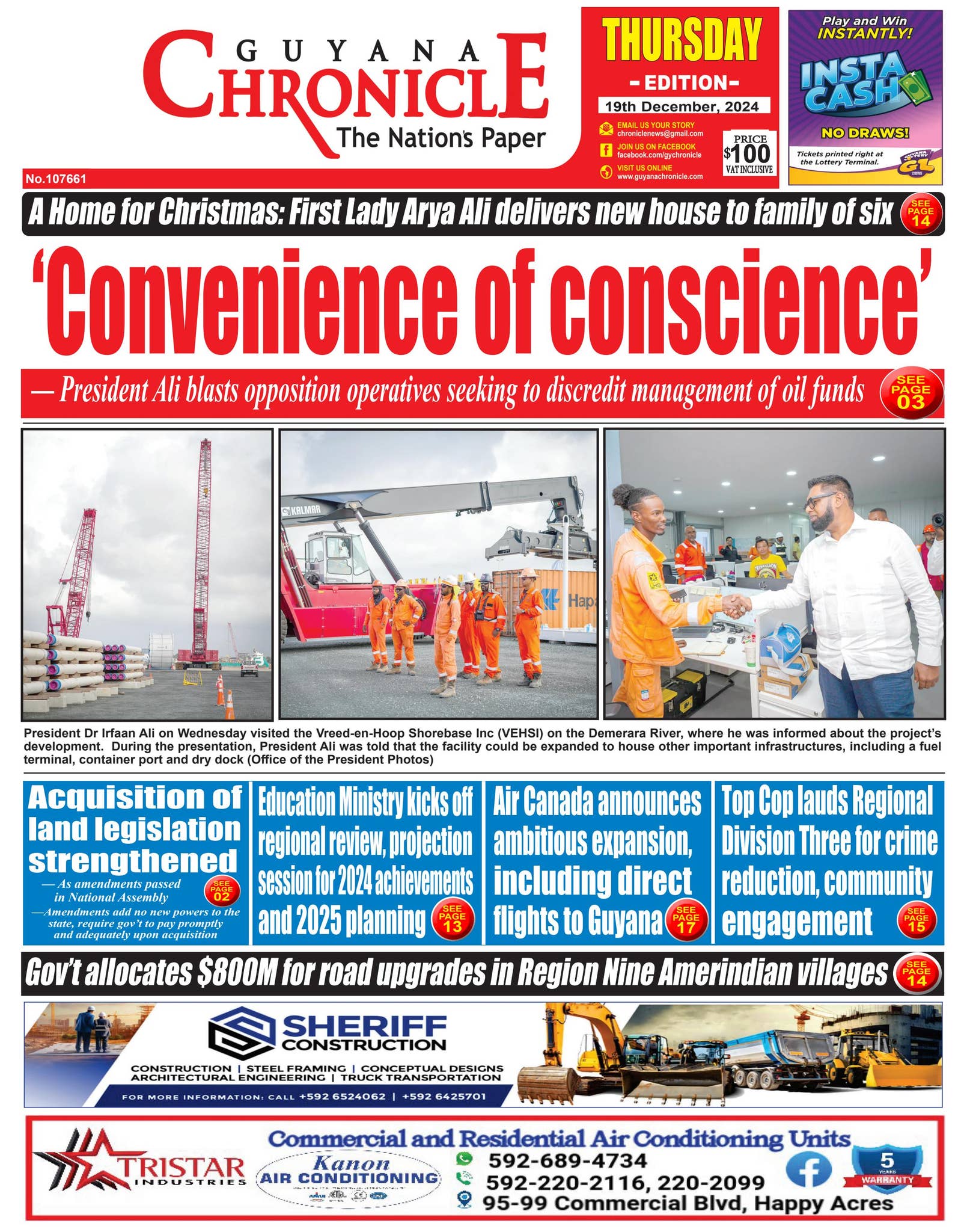 Guyana Chronicle E-Paper 19-12-2024 by Guyana Chronicle - Issuu