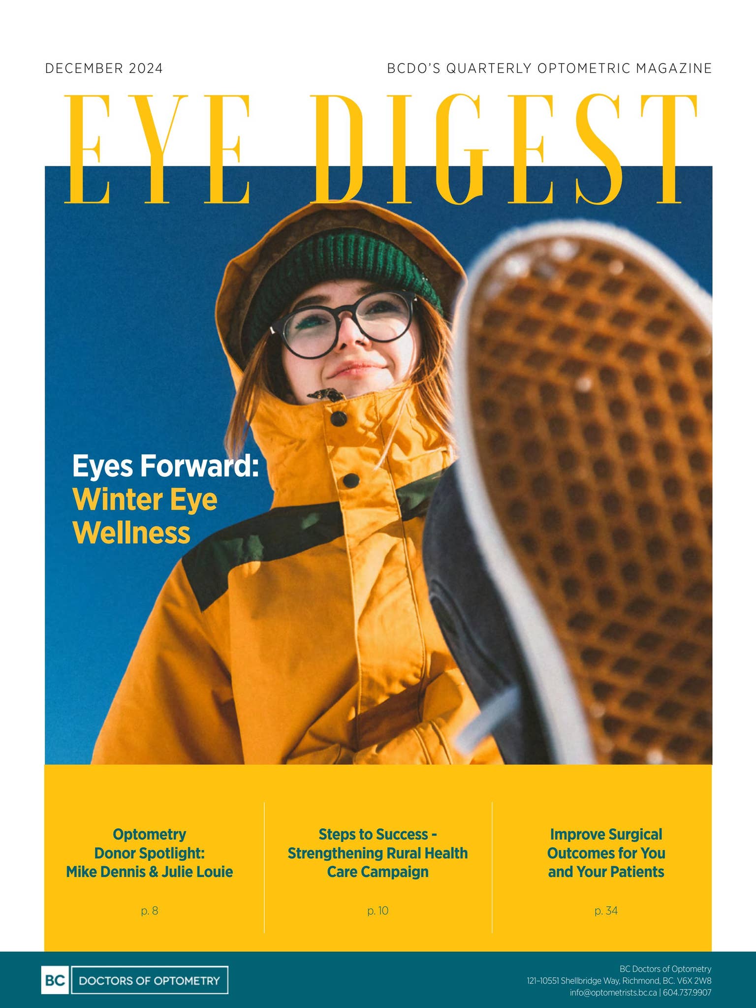 Eye Digest Magazine December 2024 by BC Doctors of Optometry - Issuu