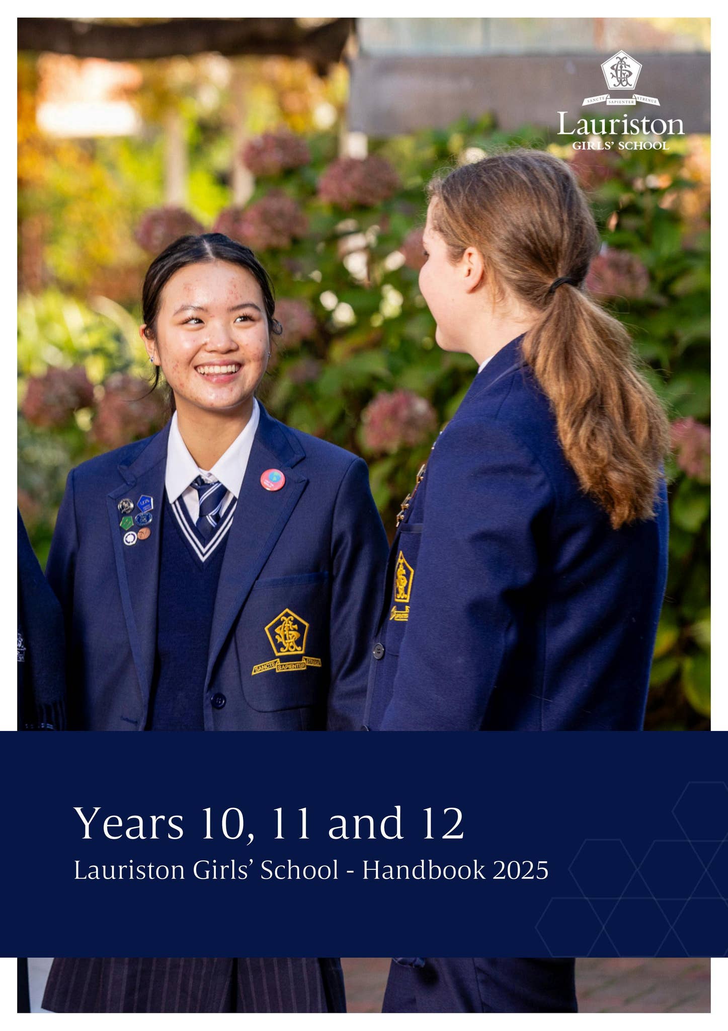 Years 10, 11 and 12 Handbook 2025 by Lauriston Girls' School - Issuu