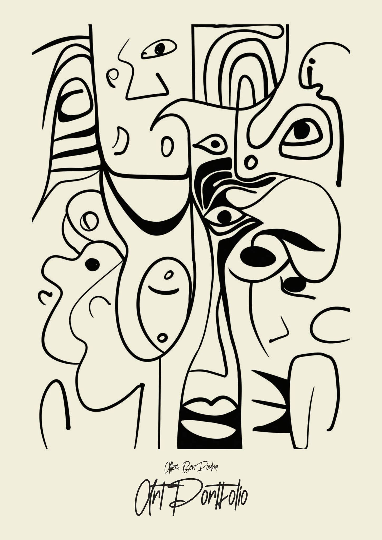 Art portfolio - Allem ben Rouha 2024 by Allem Ben Rouha - Issuu