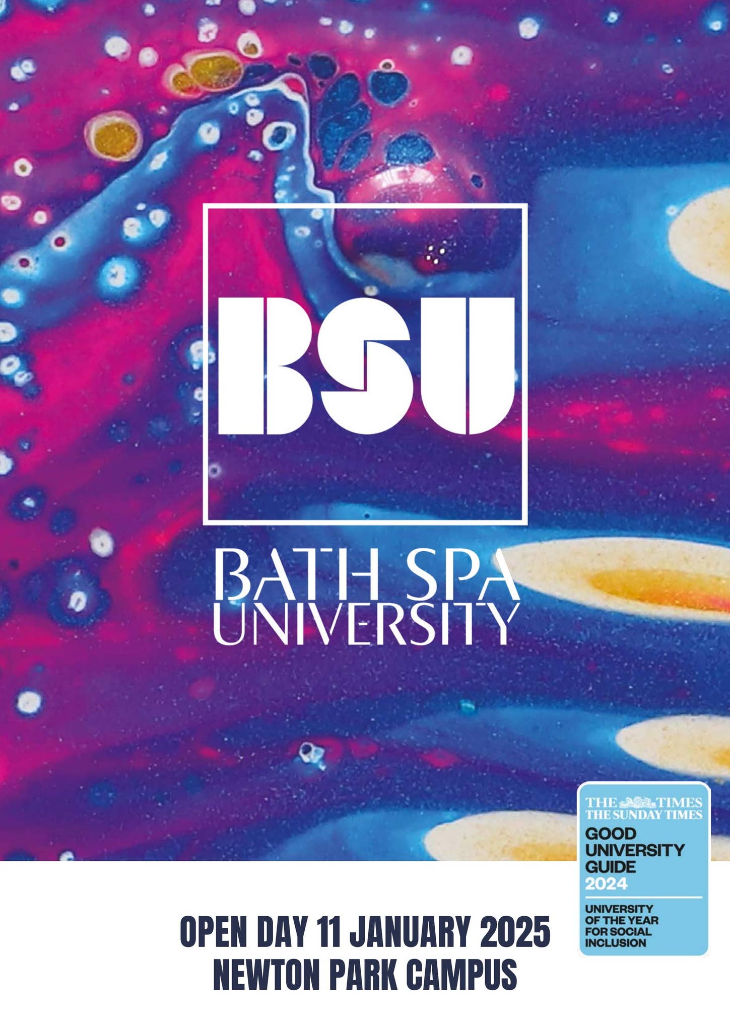 BSU Undergraduate Open Day Timetable 11 January (Newton Park) by Bath ...