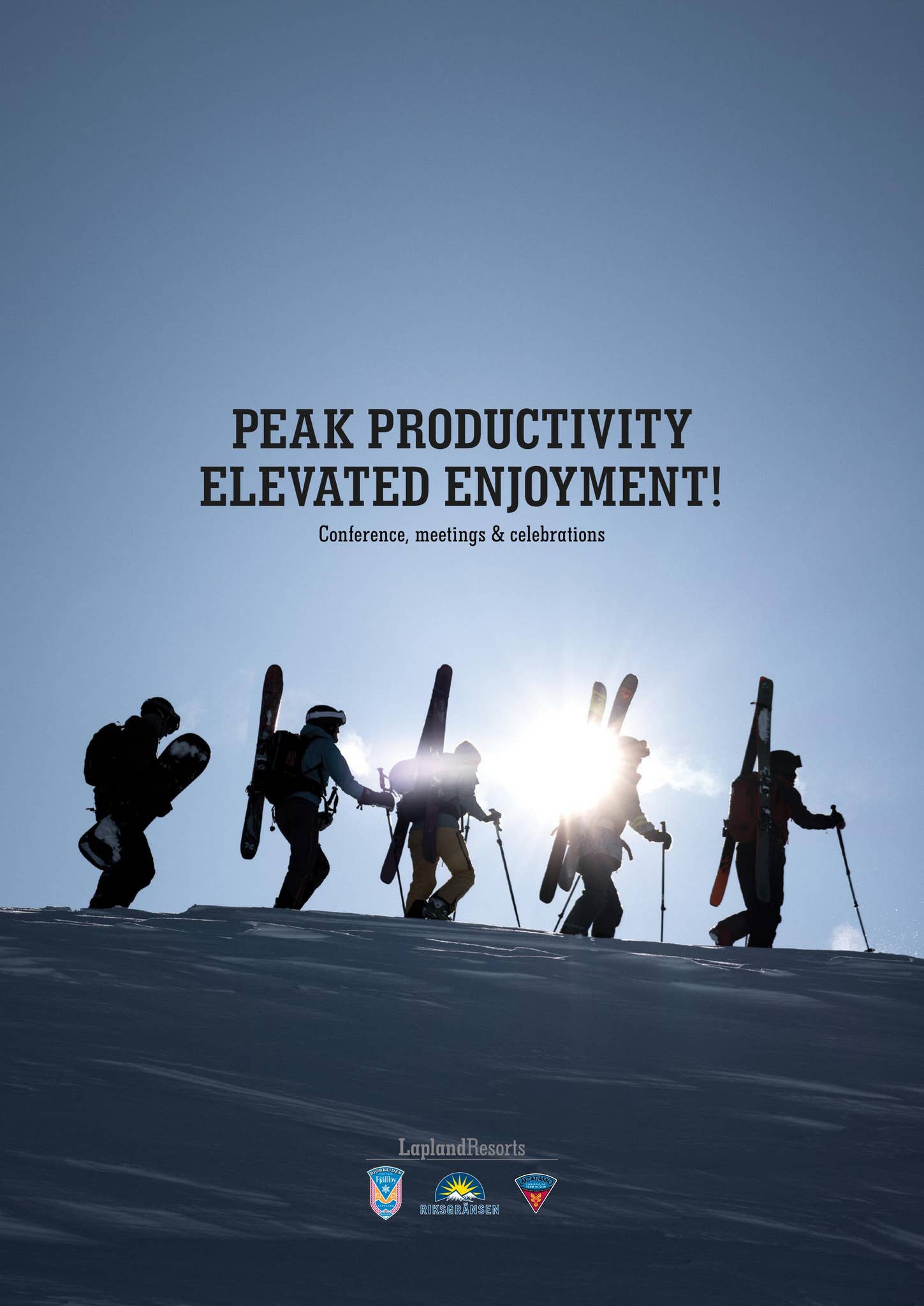 Peak Productivity, Elevated Enjoyment! Conference, meetings & celebrations by Lapland Resorts ...
