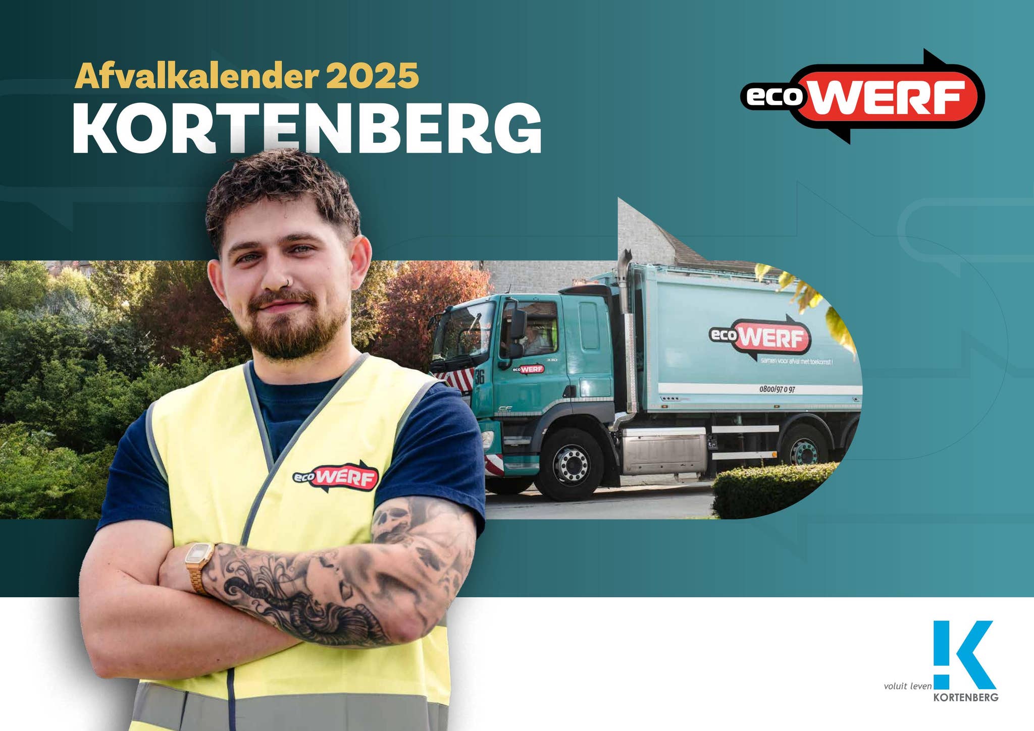 Afvalkalender Kortenberg 2025 by EcoWerf - Issuu