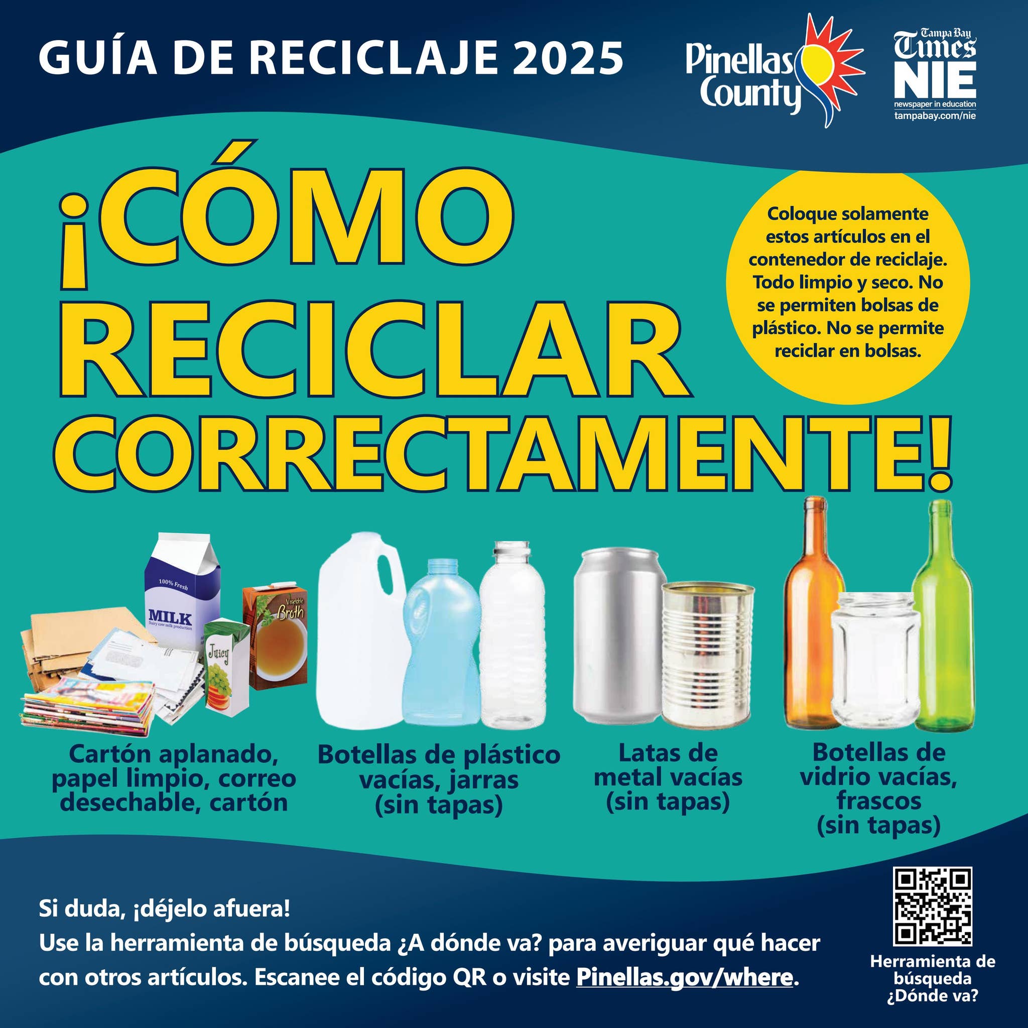2025 Pinellas County Recycling (SPANISH) by Times Total Media - Issuu