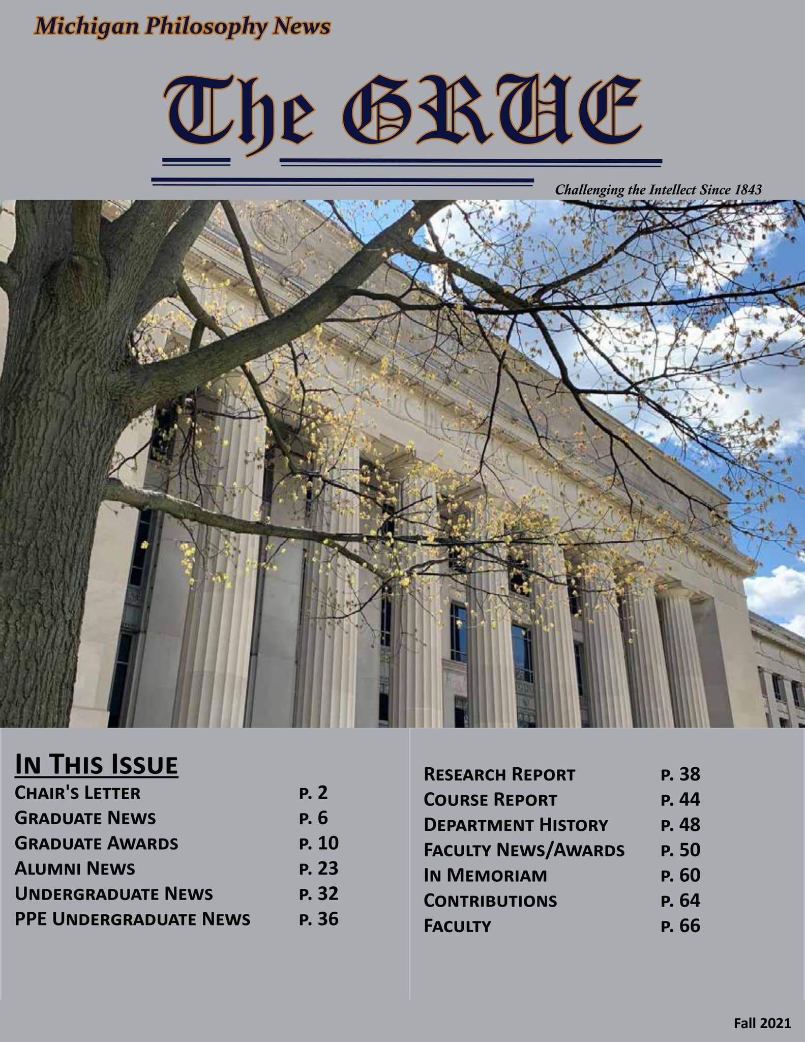 Michigan Philosophy The Grue Fall 2021 by umichphilosophy - Issuu