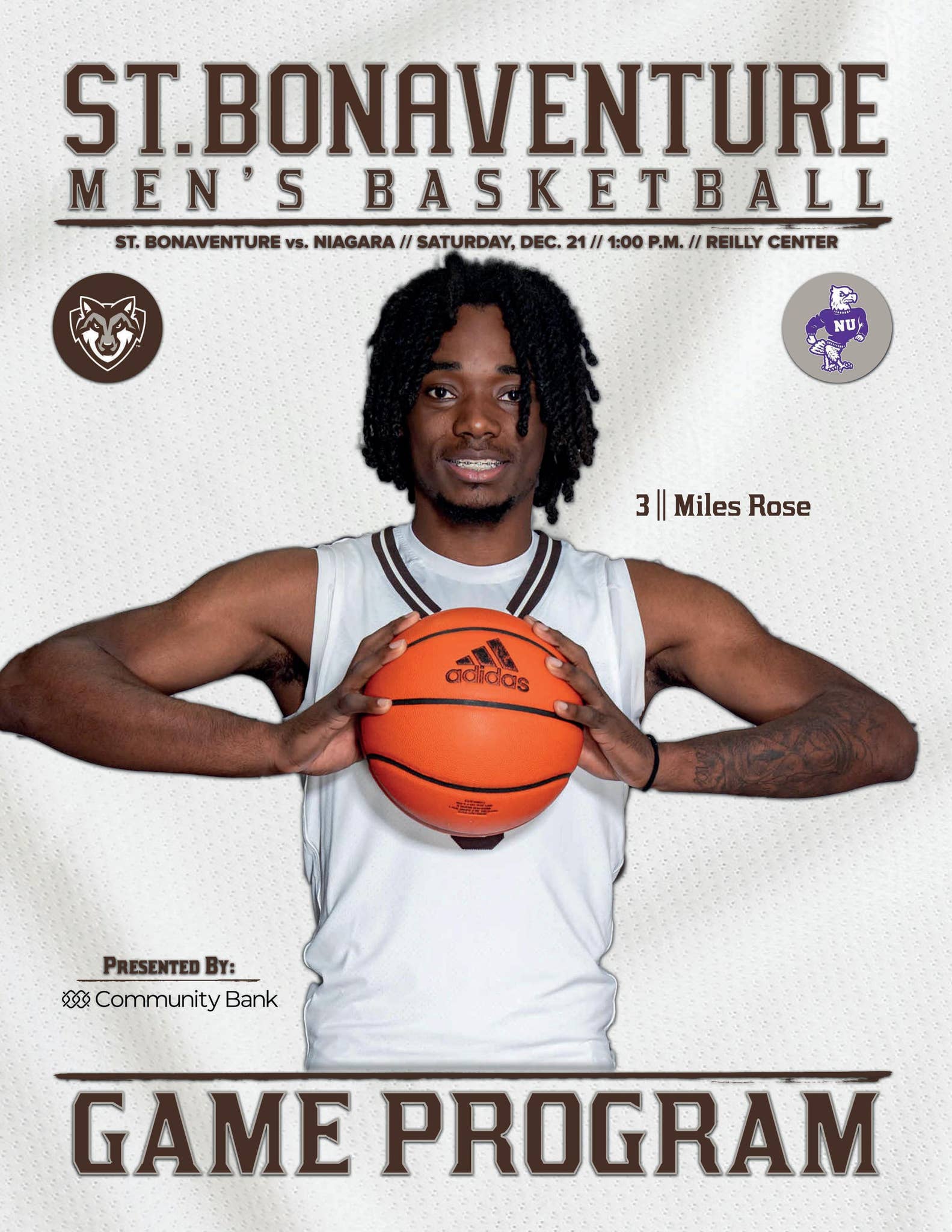 St. Bonaventure Basketball: Bonnies VS Niagara, Dec. 21 by Featured Media - Issuu