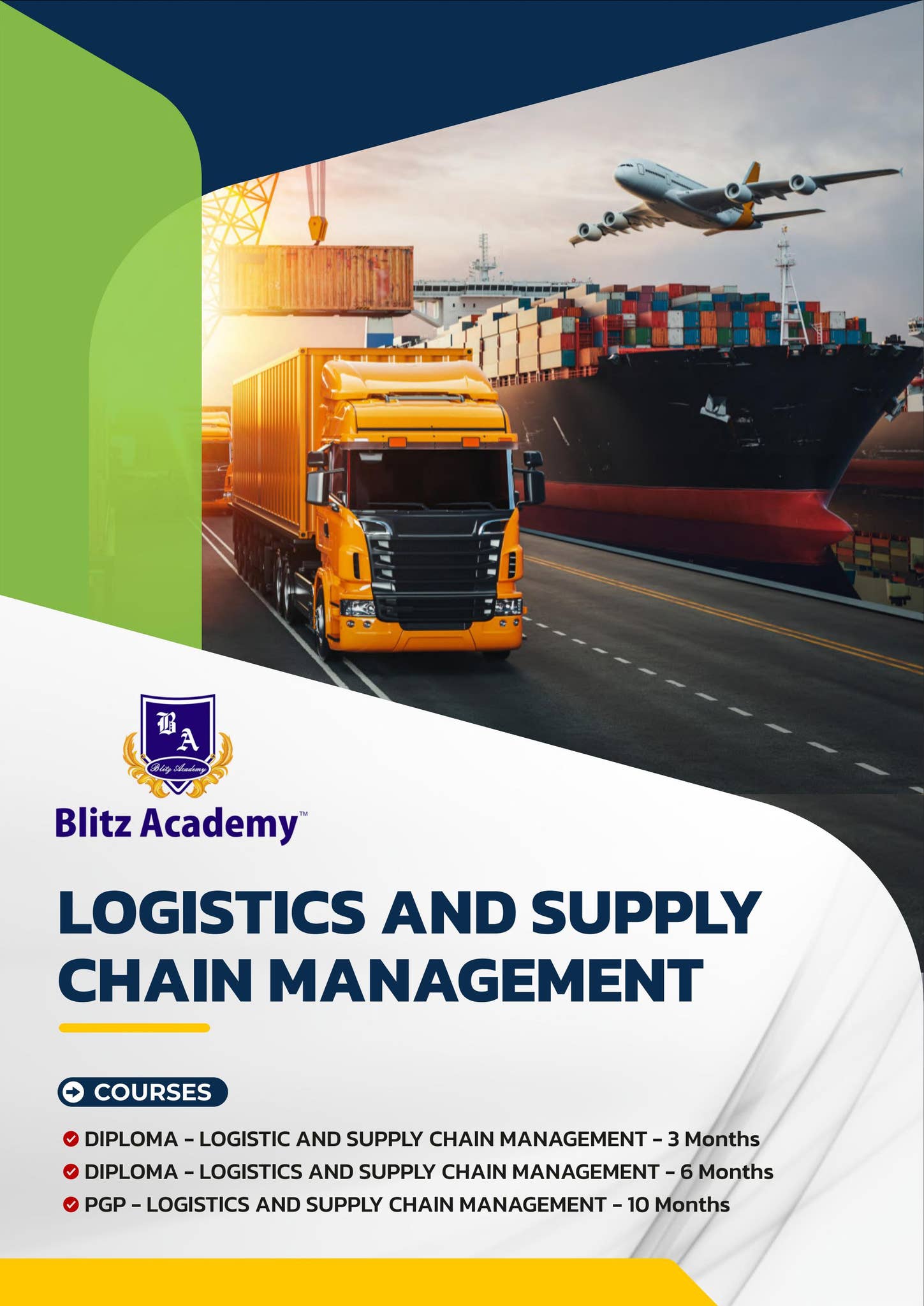 Learn Logistics and Supply Chain Management in Kerala | Blitz Academy ...