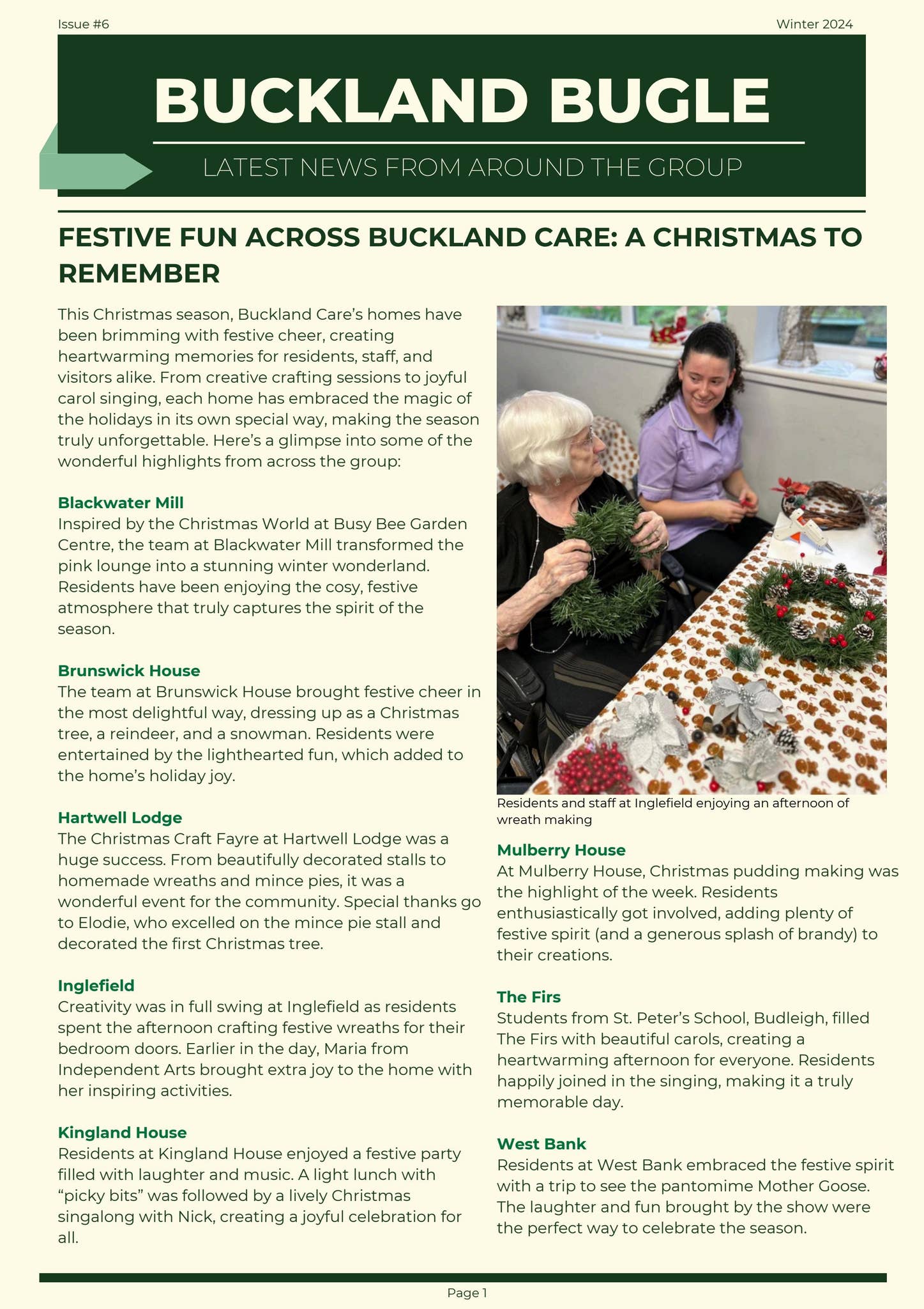 Buckland-Bugle-Winter-Edition-2024 by bucklandcarehomes - Issuu