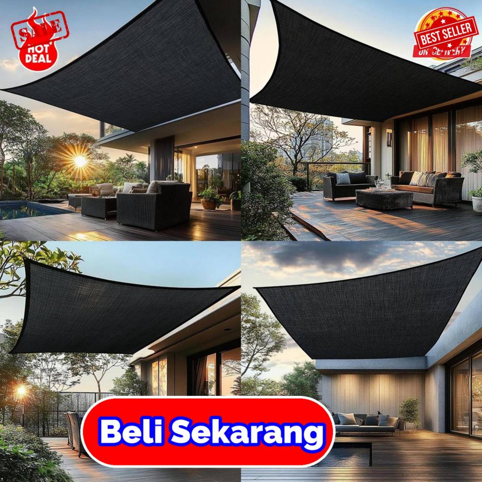 Jaring Paranet Lebar 5 Meter Solusi Maksimal Untuk Area Luas Outdoor ...