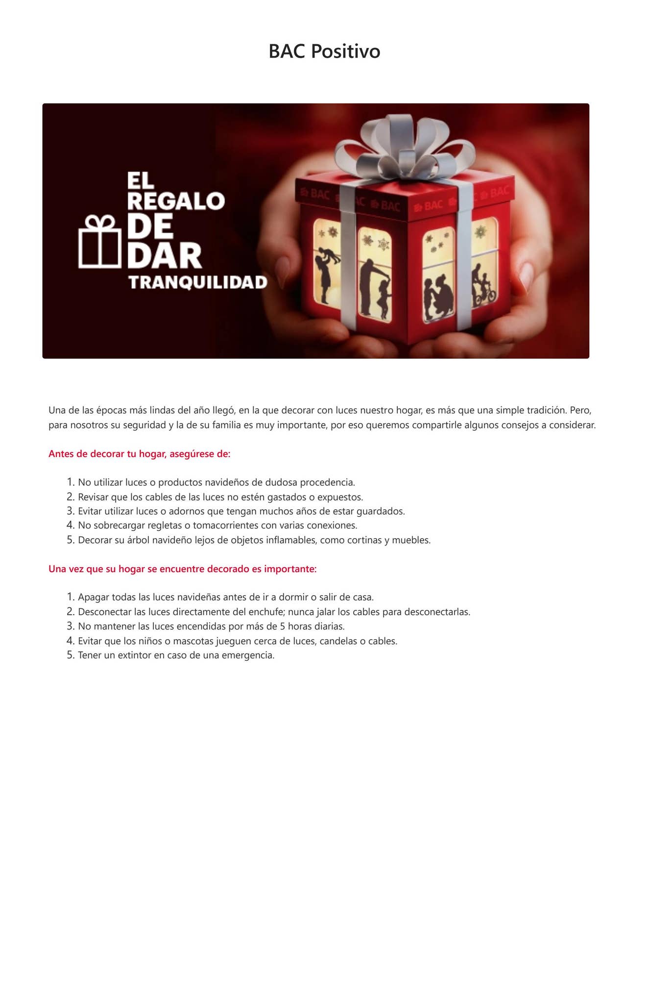 BAC Positivo BAC NEWS 23 dic by Comunicación Interna - Issuu