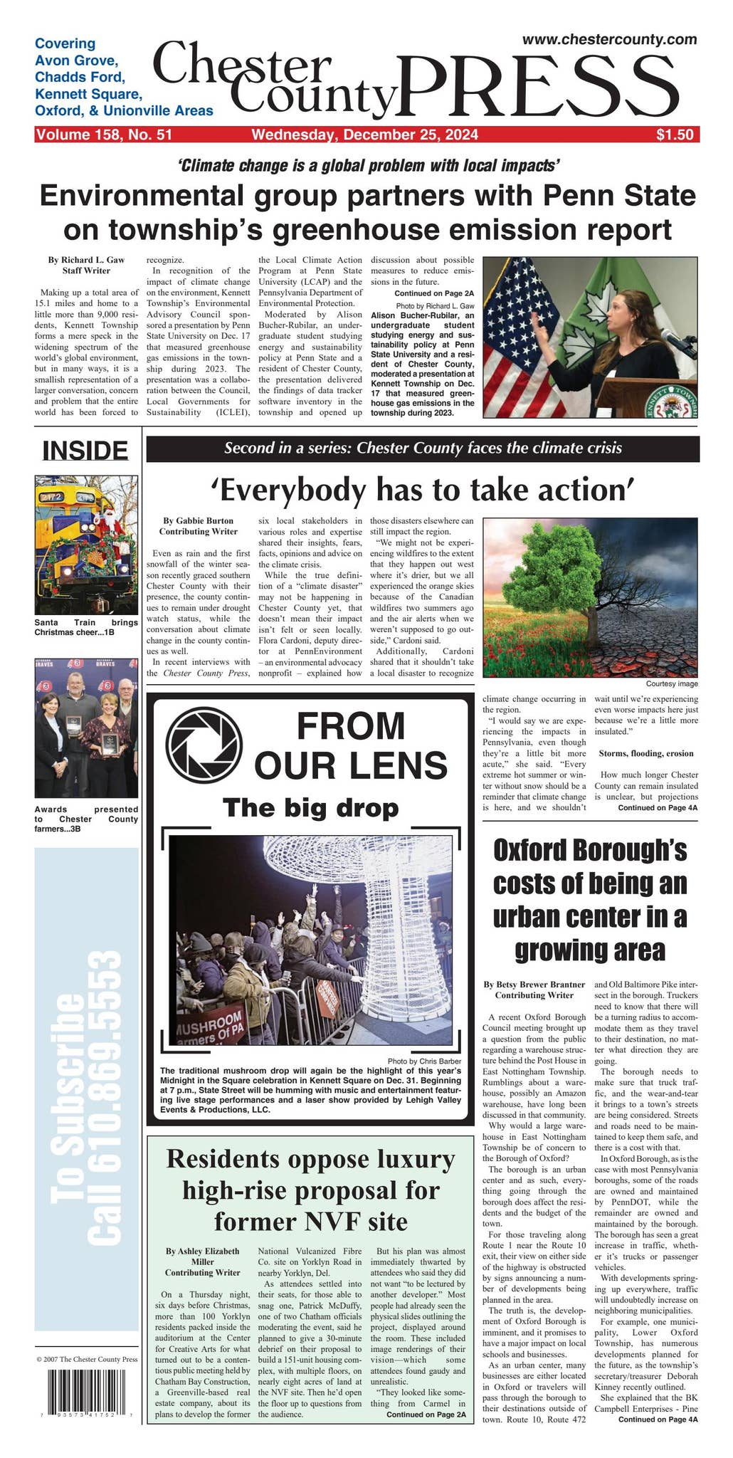 Chester County Press 12-25-2024 Edition by Ad Pro Inc. - Issuu