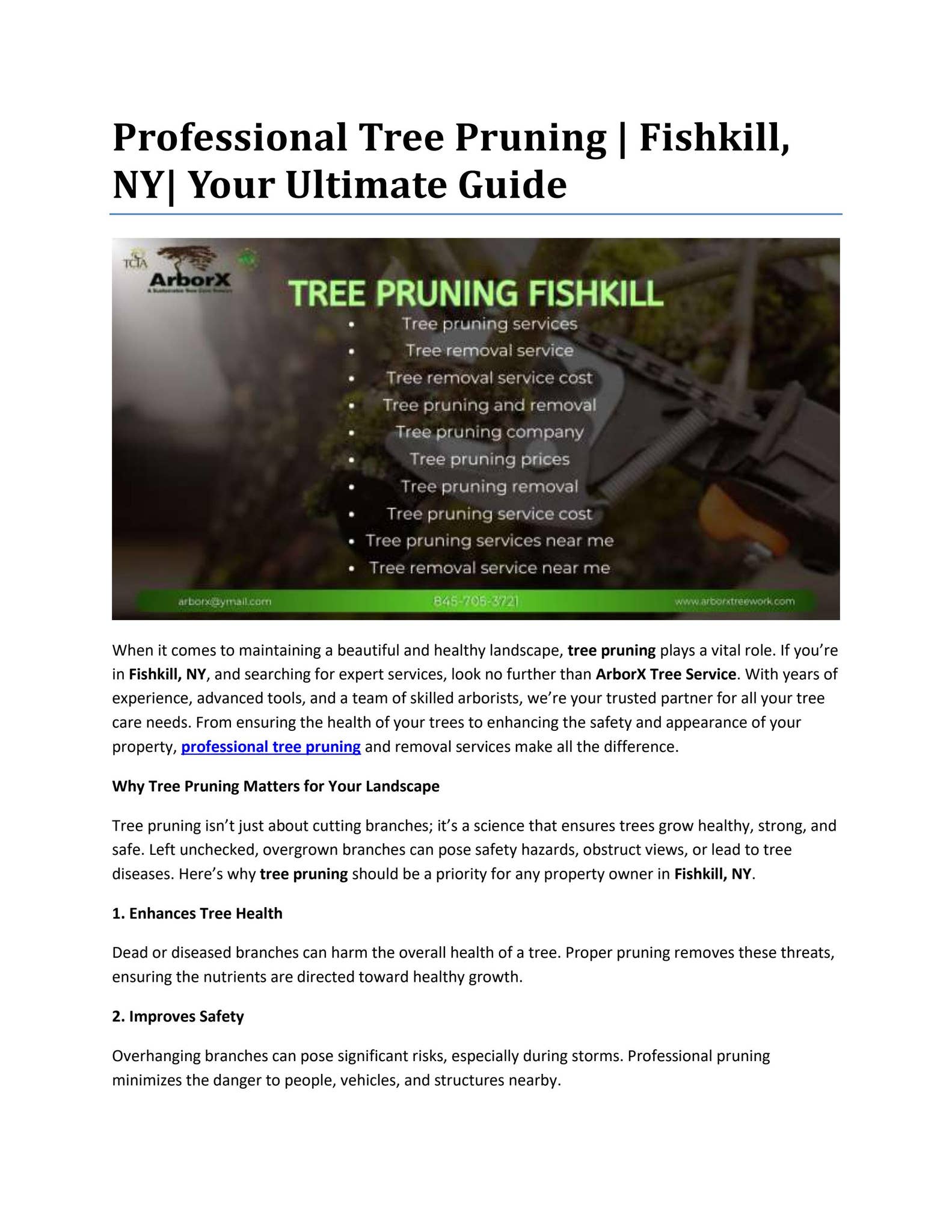 Professional Tree Pruning | Fishkill, NY| Your Ultimate Guide by Digi ...