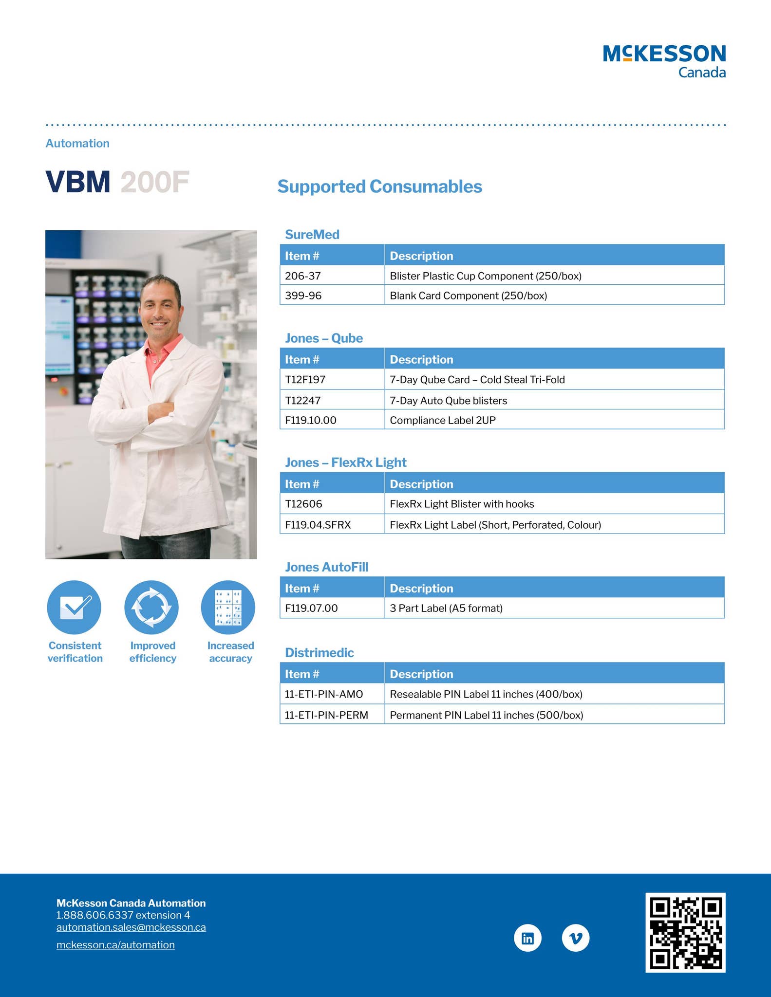 VBM Consumables Brochure by McKesson Technology Solutions | Solutions ...