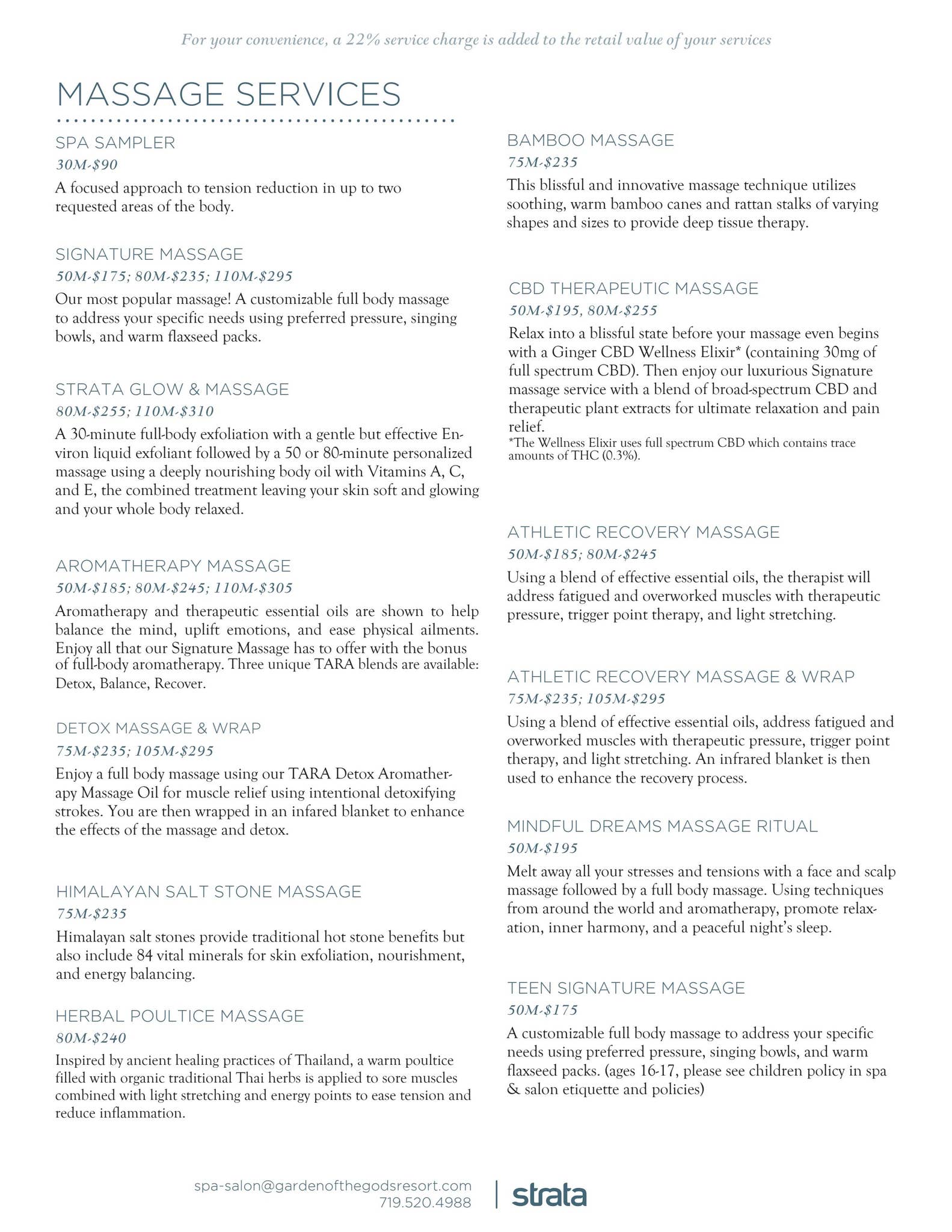 2024 Spa and Salon Menu 3.31.24 - RE-UPLOAD ONLY by ...