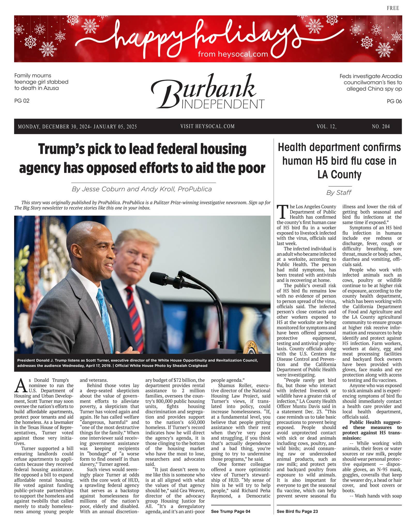 Burbank Independent_12/30/2024 by Beacon Media News - Issuu
