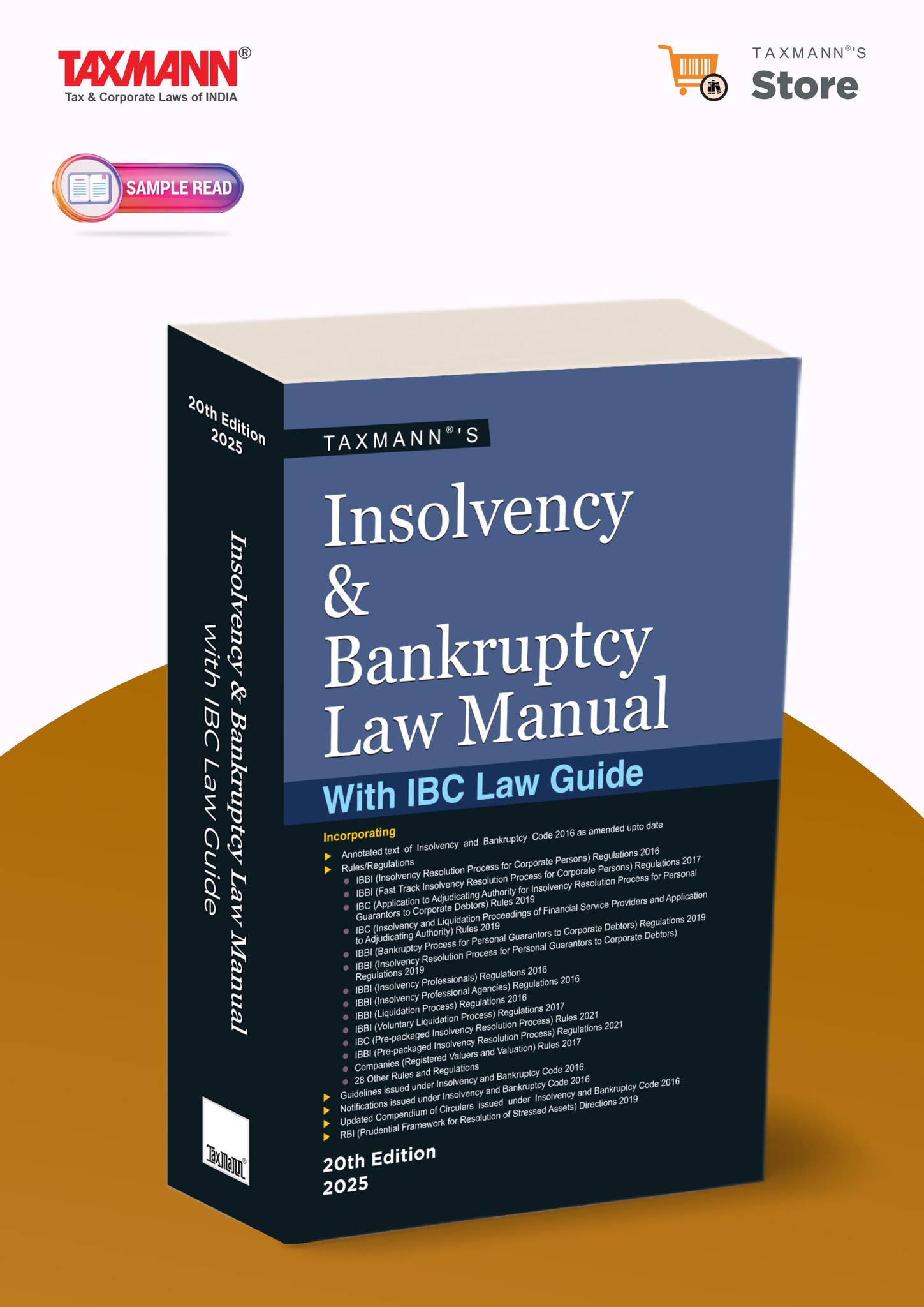 Taxmann's Insolvency and Bankruptcy Law Manual with IBC Law Guide by ...