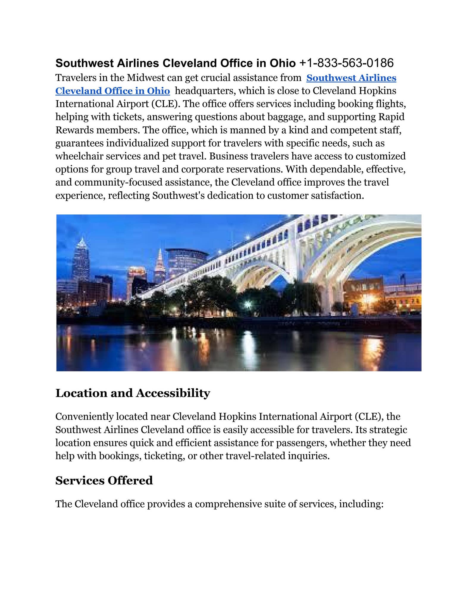 Southwest Airlines Cleveland Office in Ohio by Jonas Gelsen - Issuu