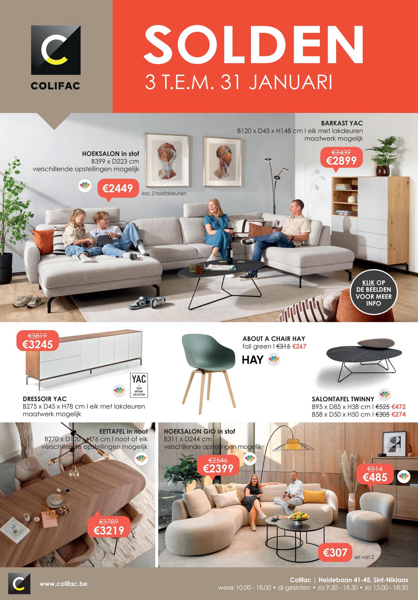 Soldenfolder Colifac - januari 2025 by Colifac en Krea - Issuu