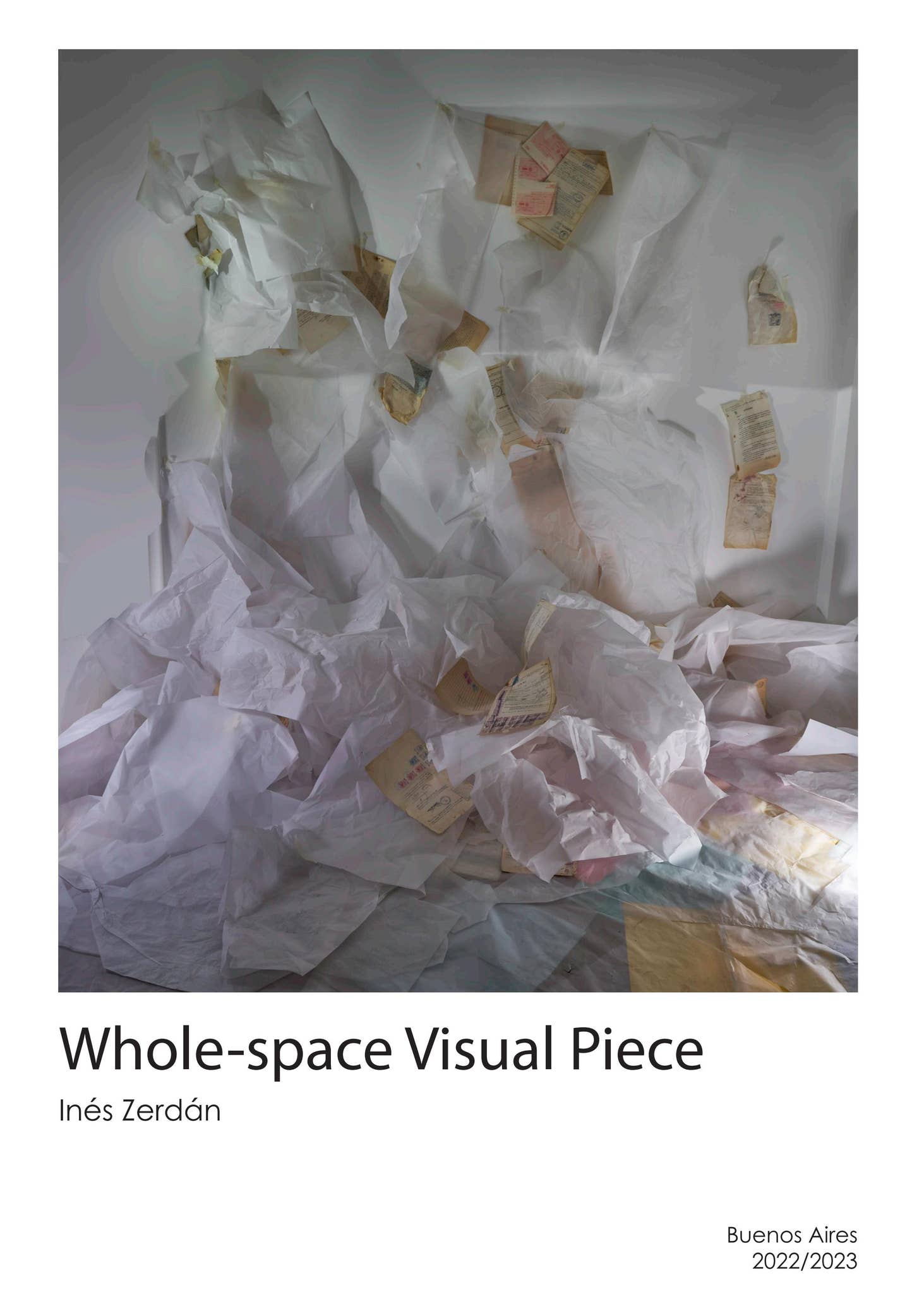 Whole-space Visual Piece by ineszerdanarte - Issuu