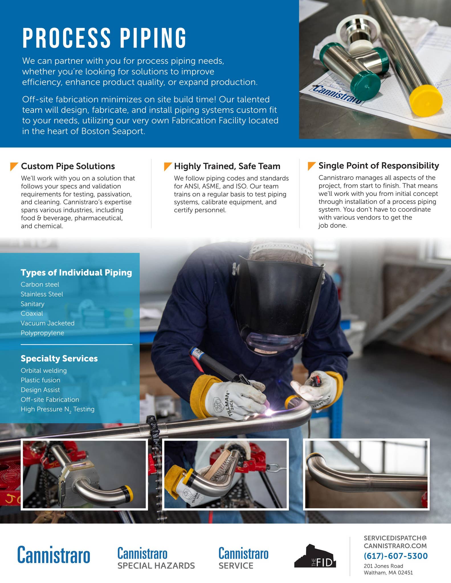 Cannistraro Process Pipe Line Card by Cannistraro - Issuu