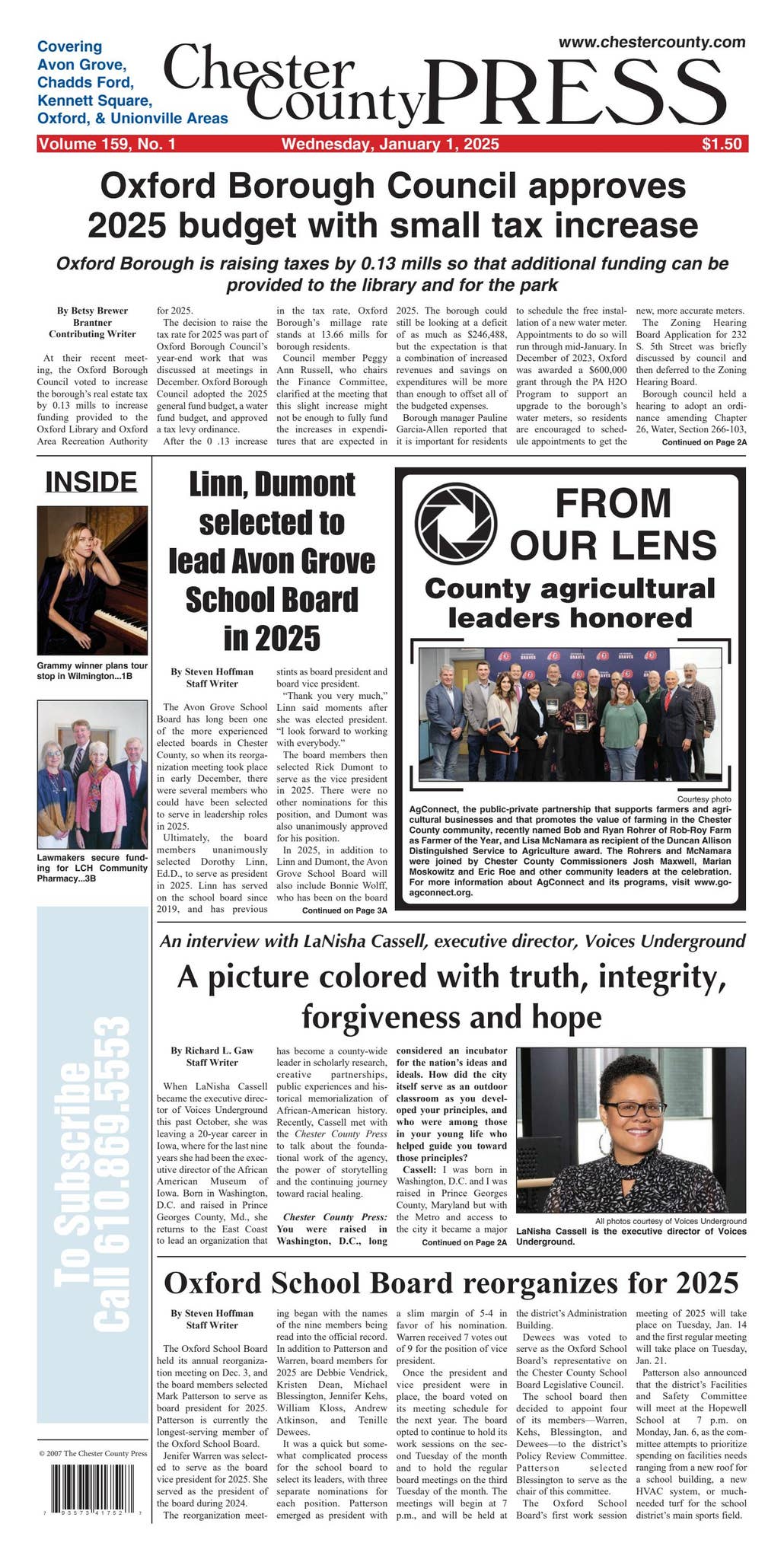 Chester County Press 01-01-2025 Edition by Ad Pro Inc. - Issuu