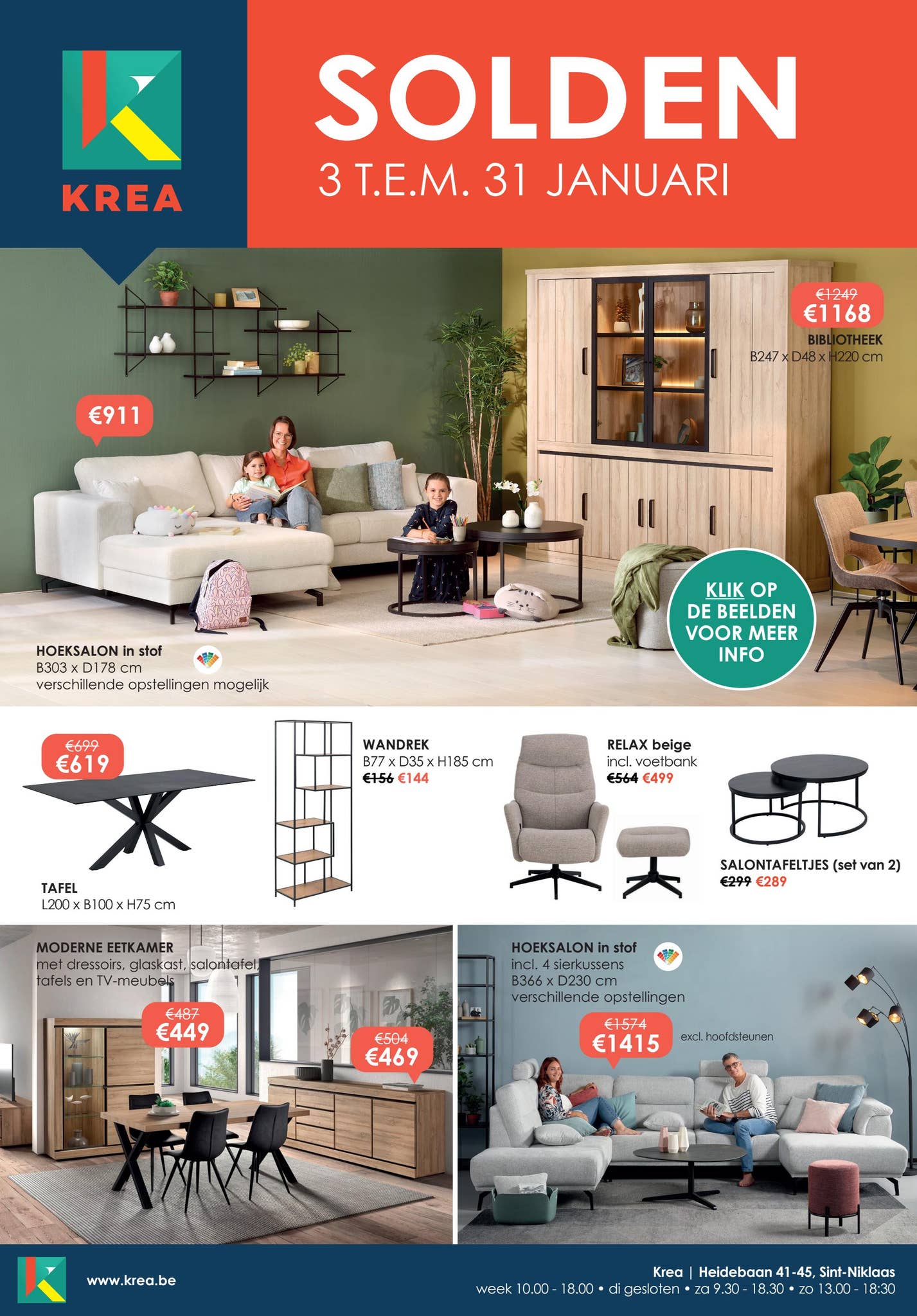 Soldenfolder Krea - januari 2025 by Colifac en Krea - Issuu