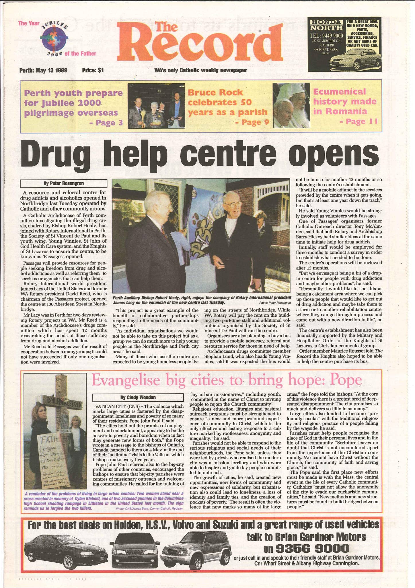 The Record Newspaper 13 May 1999 by The Record - Issuu