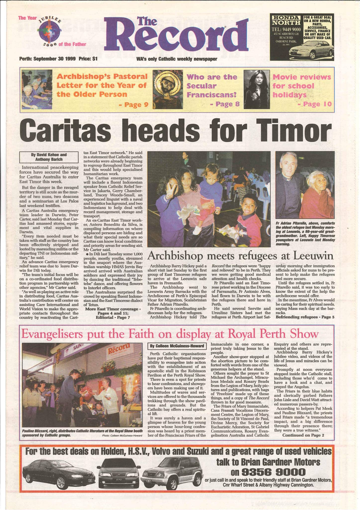 The Record Newspaper 30 September 1999 by The Record - Issuu