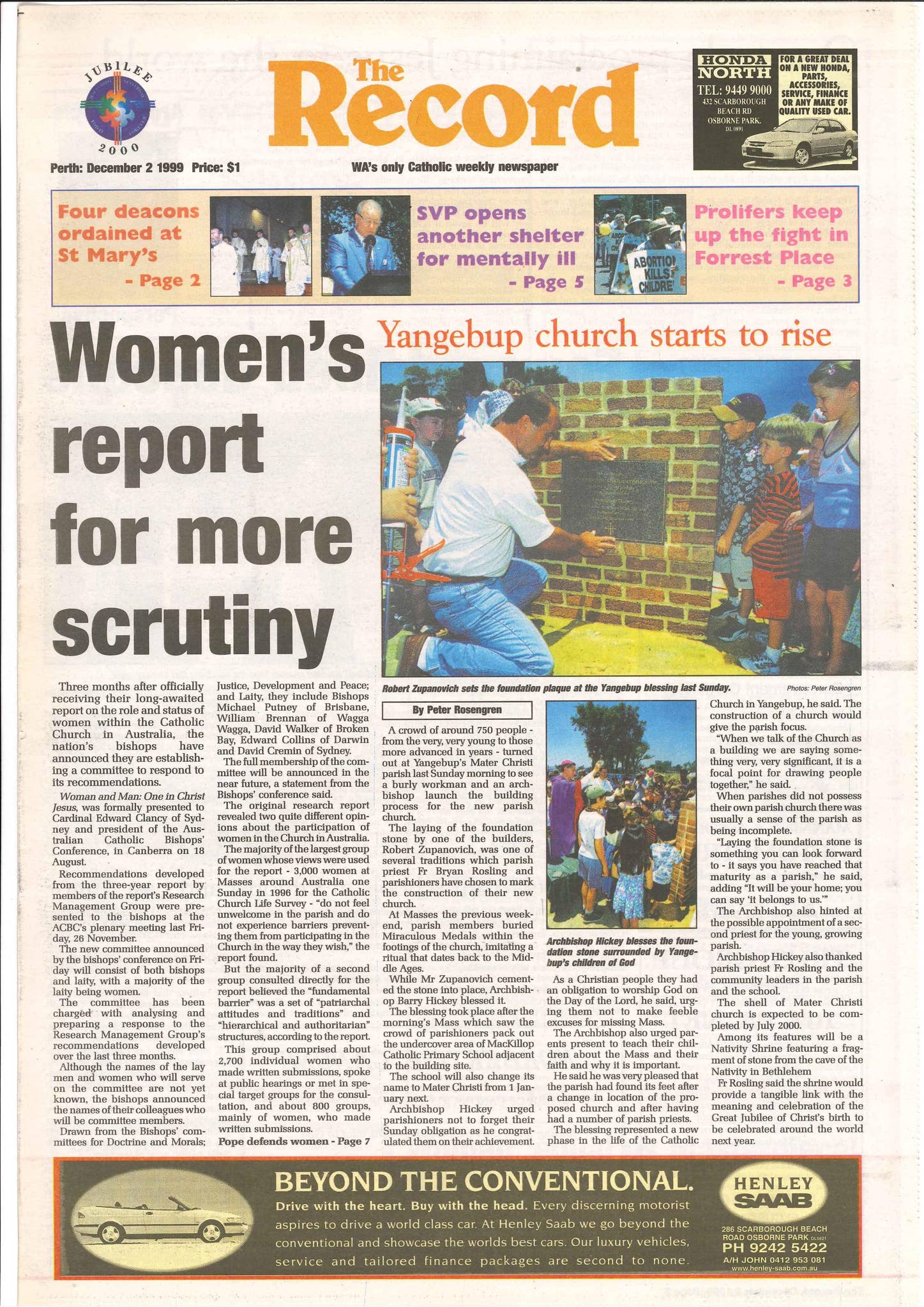 The Record Newspaper 02 December 1999 by The Record - Issuu