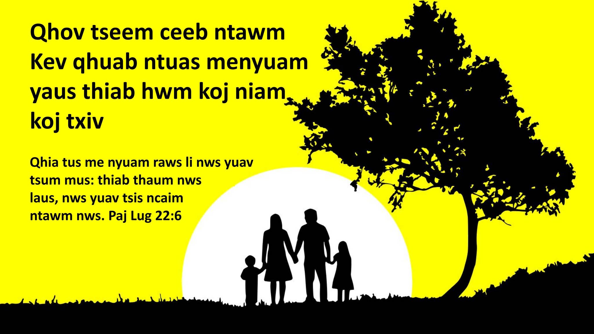 Hmong Daw - The Importance of Child Discipline and Honoring Your ...