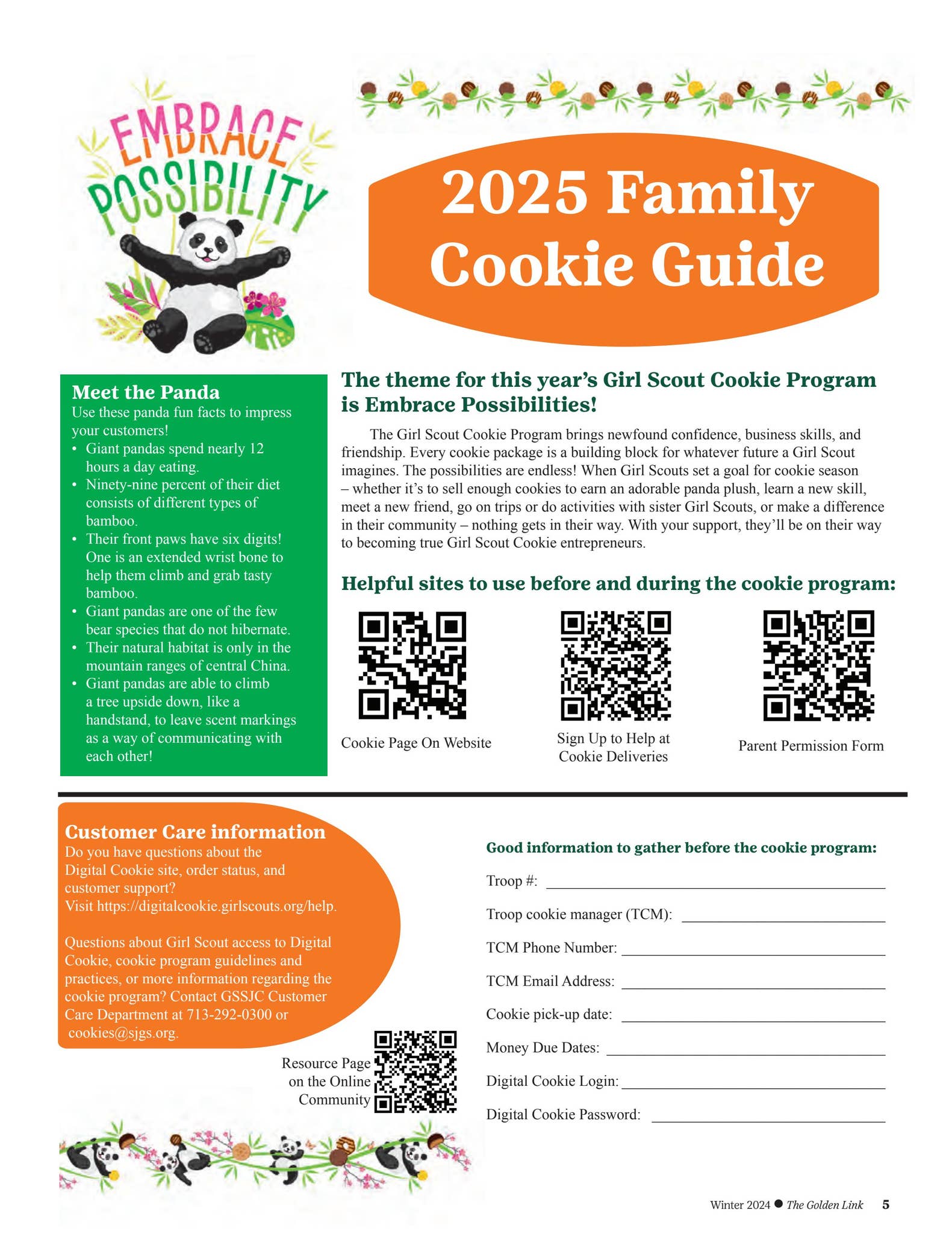 2025 Cookie Family Guide by GSSJC - Issuu
