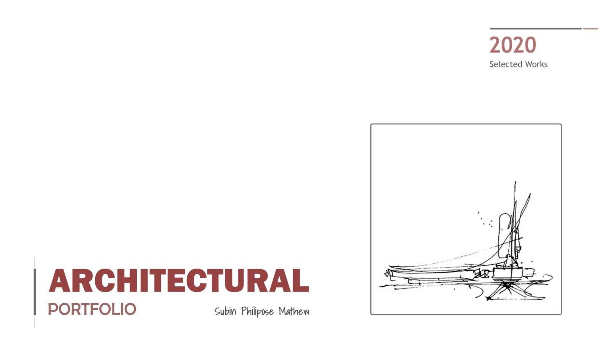 Subin Mathew_PORTFOLIO 2020_compressed by Subin Mathew - Issuu