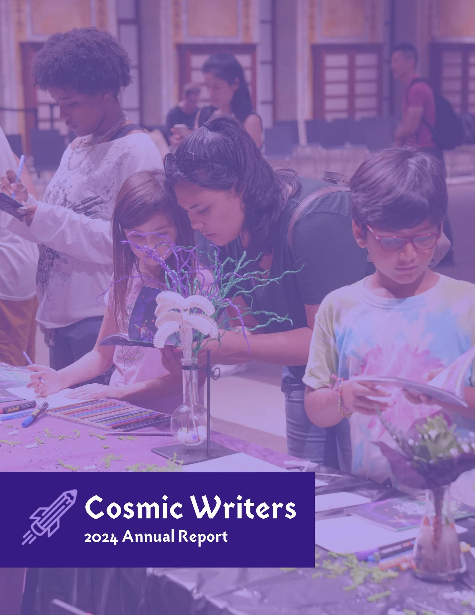Cosmic Writers 2024 Annual Report by cosmicwriters - Issuu