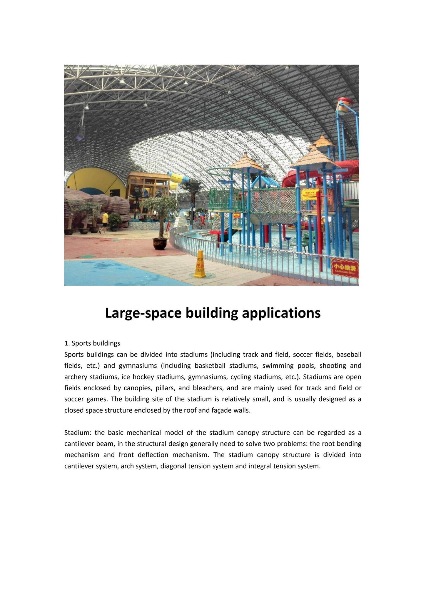 large-space building application by spaceframe - Issuu