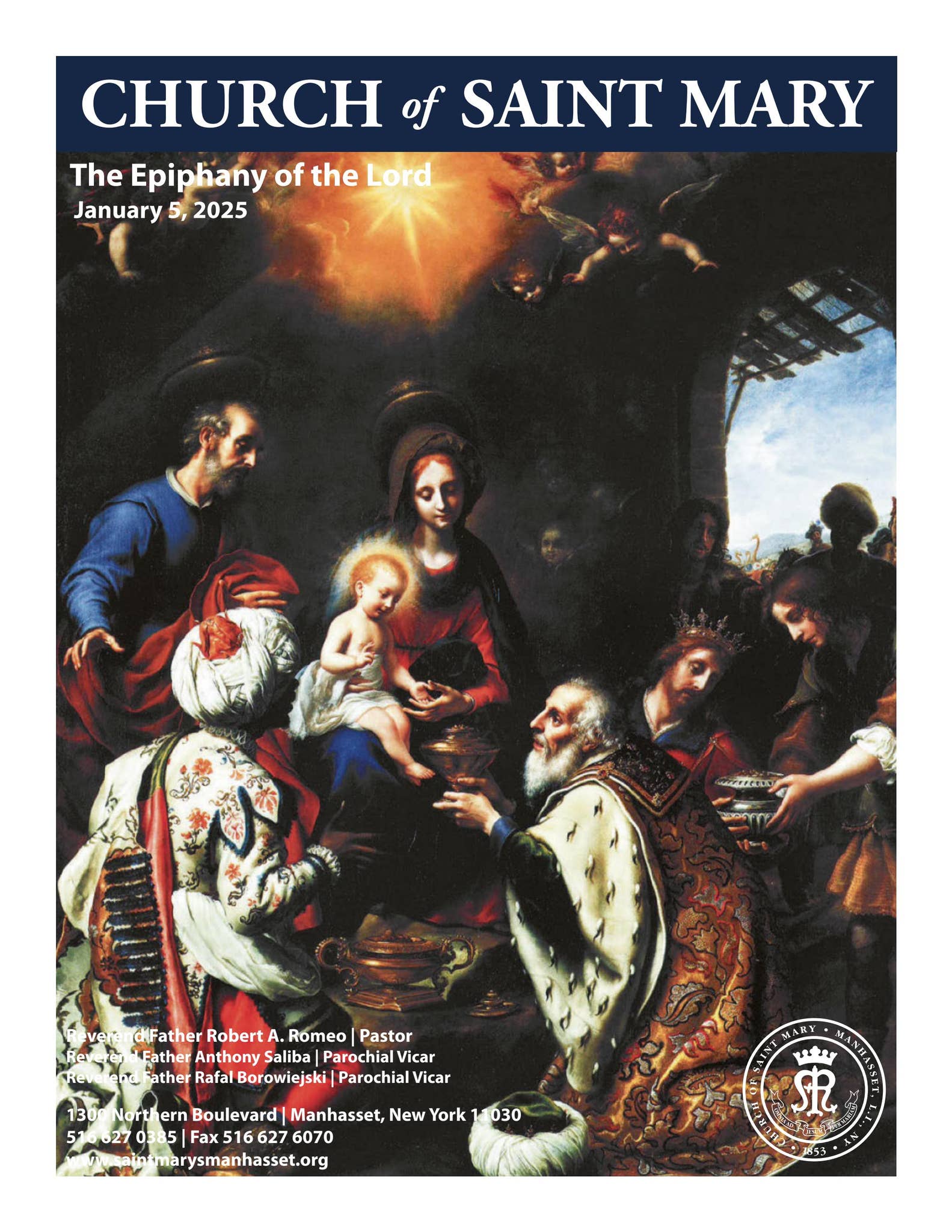 Church of Saint Mary Parish Bulletin: January 5, 2025 by Church and ...