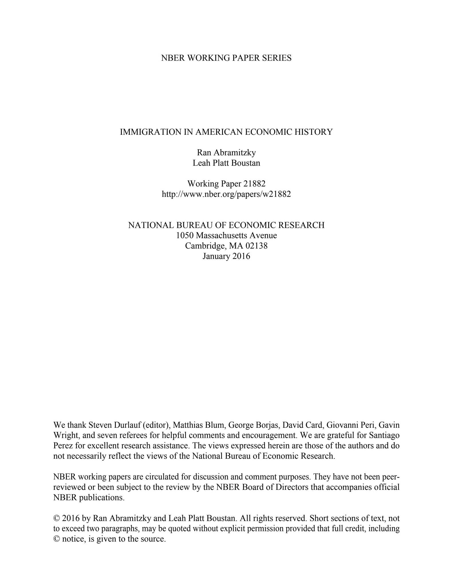 Immigration in American Economic HIstory by demandside - Issuu