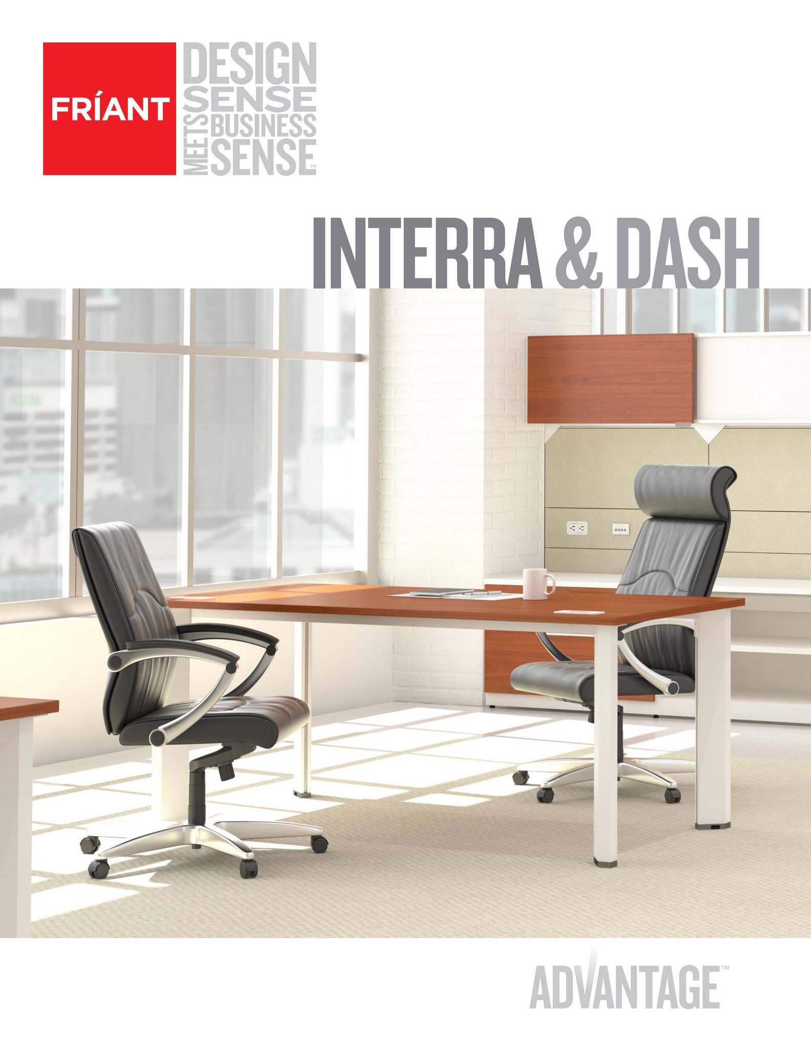 Friant Interra Cubicle & Dash Desk Catalog by OC Office Installation ...