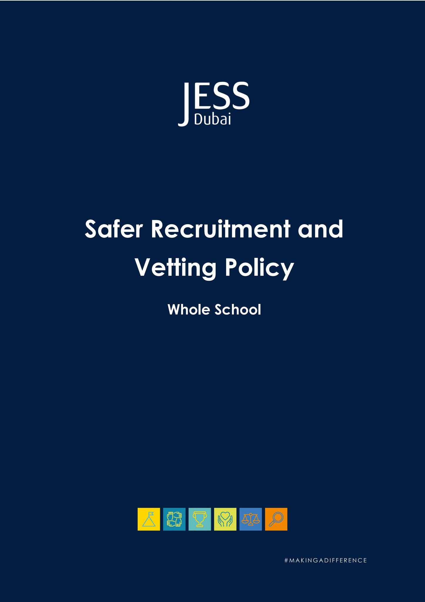 Safer Recruitment Policy by JESS Dubai - Issuu