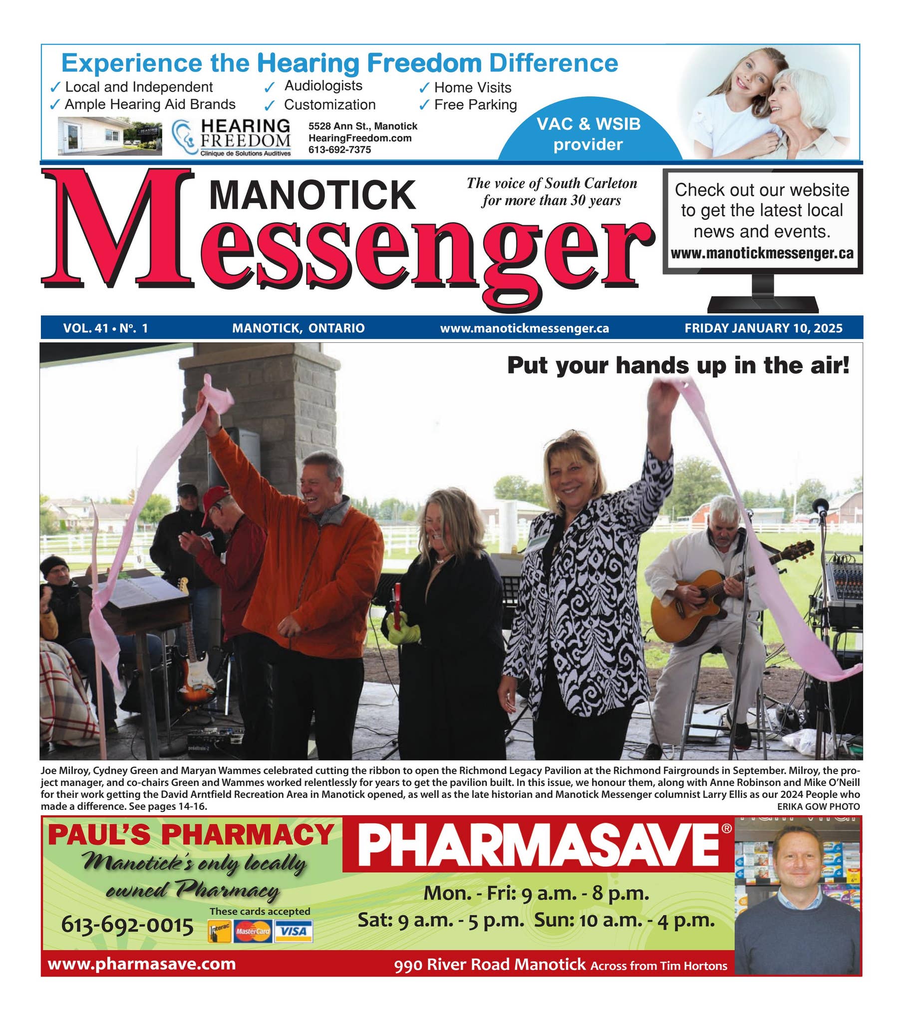 Manotick Messenger January 10, 2025 by J Morris - Issuu