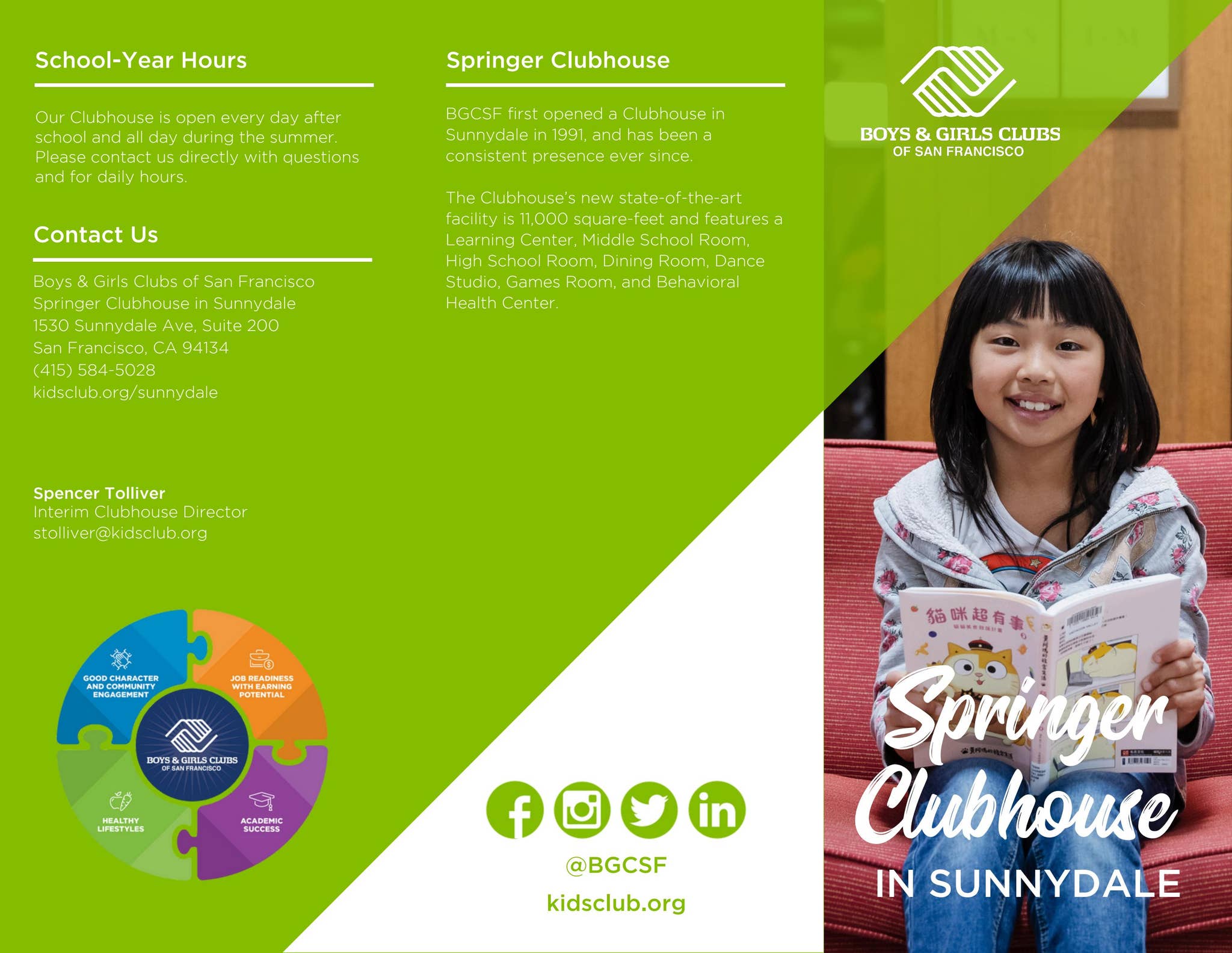 Springer Clubhuse in Sunnydale Brochure by Boys & Girls Clubs of San ...