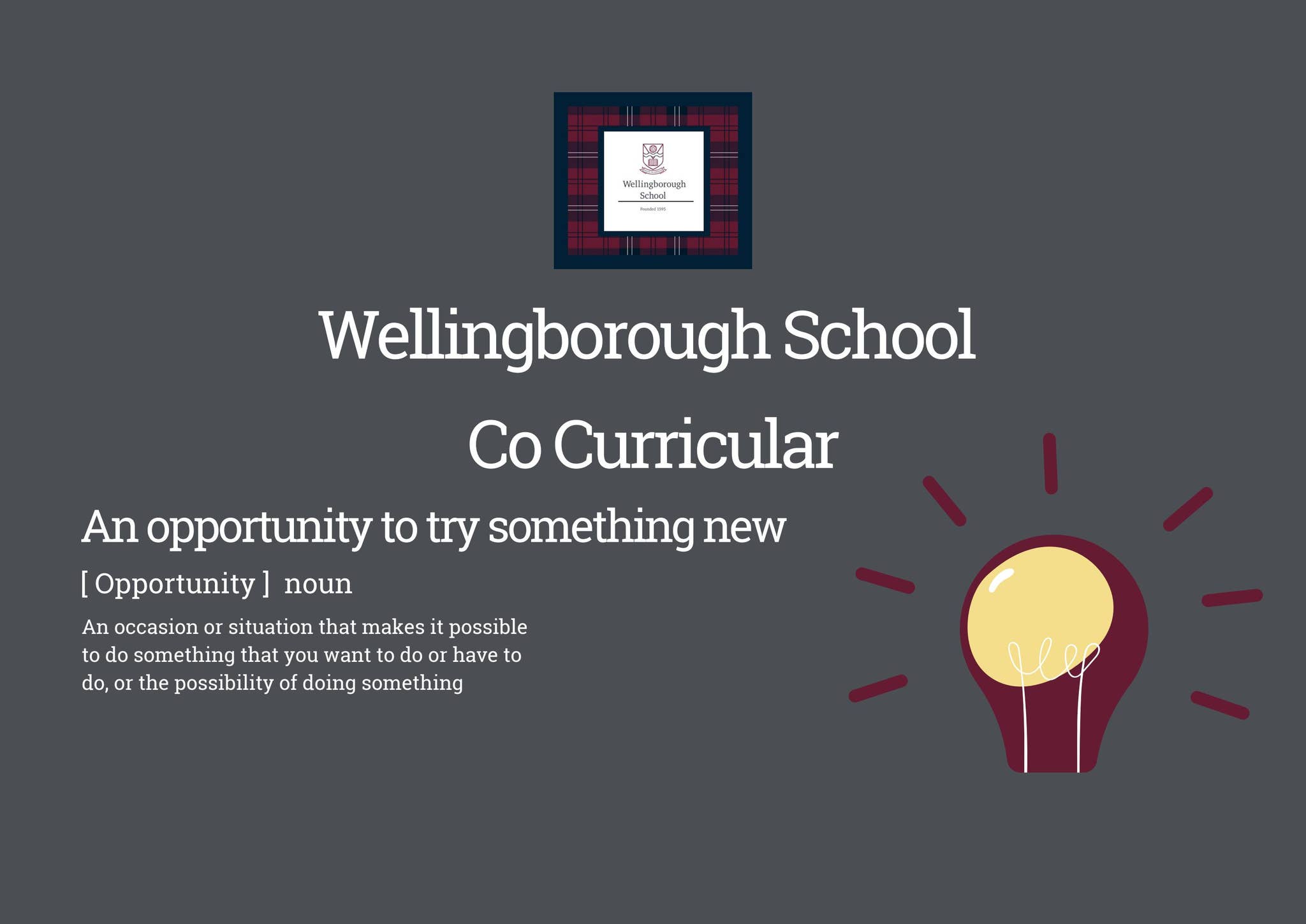 Co Curricular Brochure by wellingboroughschool - Issuu