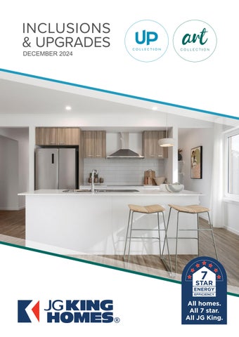 Up Inclusions & Upgrades by JG King Homes - Issuu