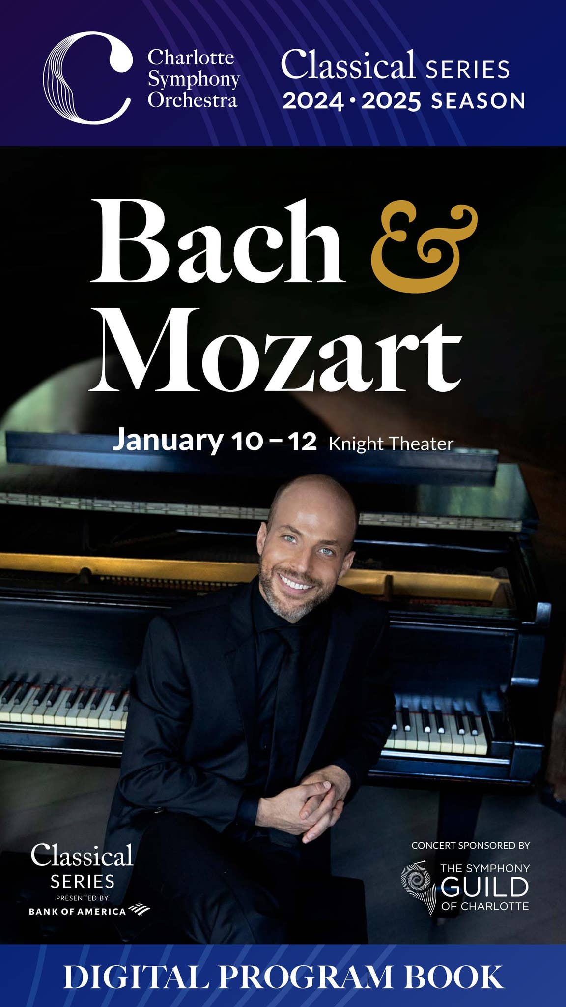 CSO Bach & Mozart - program 01-10-25 by Charlotte Symphony Orchestra ...