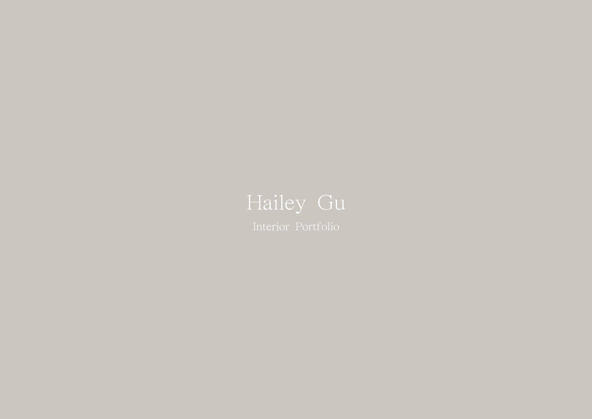 Hailey Gu Portfolio by halileygu - Issuu